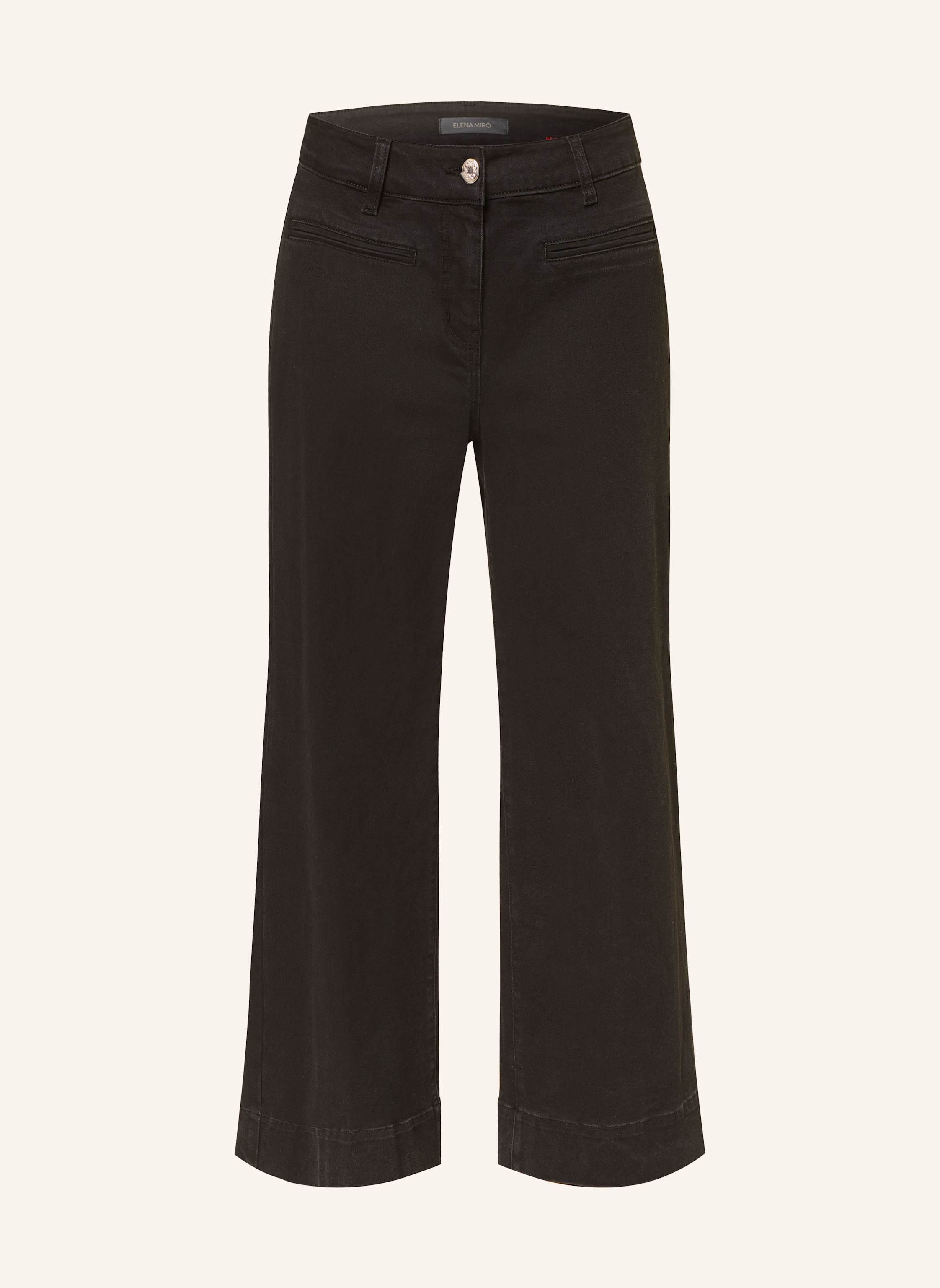ELENA MIRO Wide Leg Jeans in 33 black