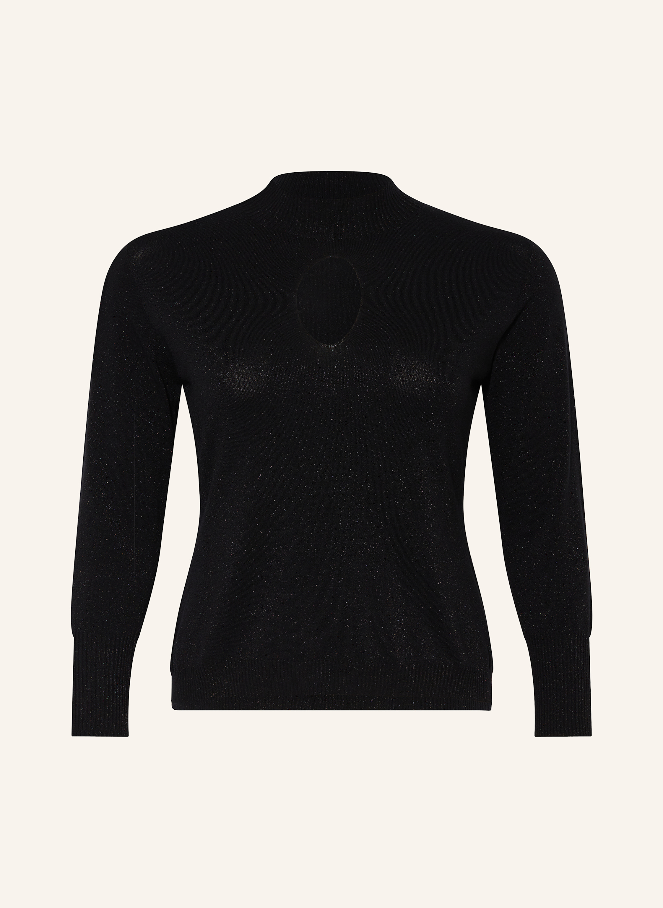 PERSONA MARINA RINALDI Pullover ZUPPA mit Glitzergarn in schwarz