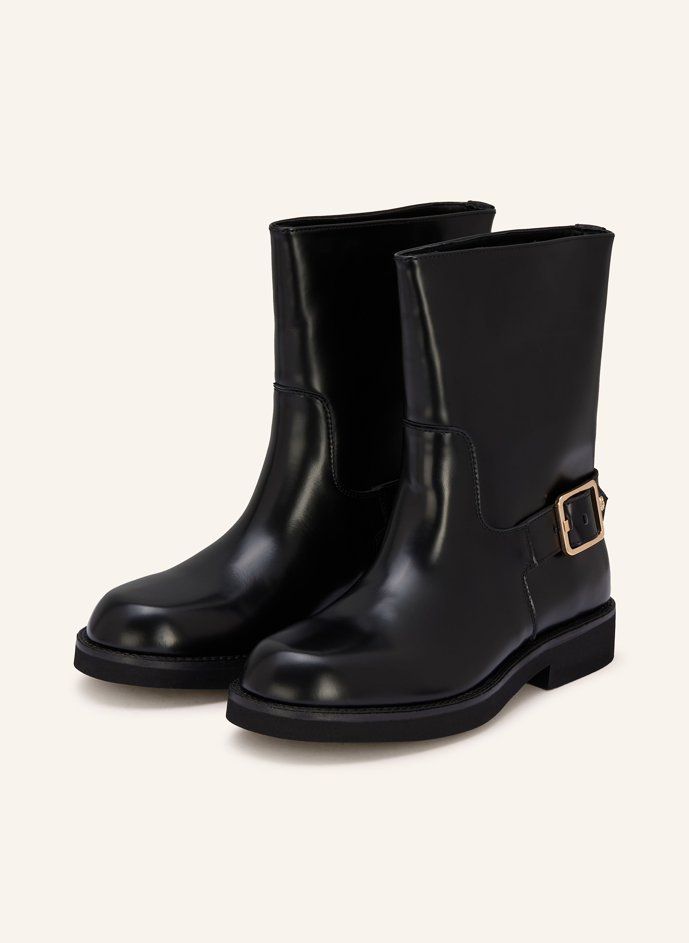 BOSS Biker Boots ELERI in schwarz