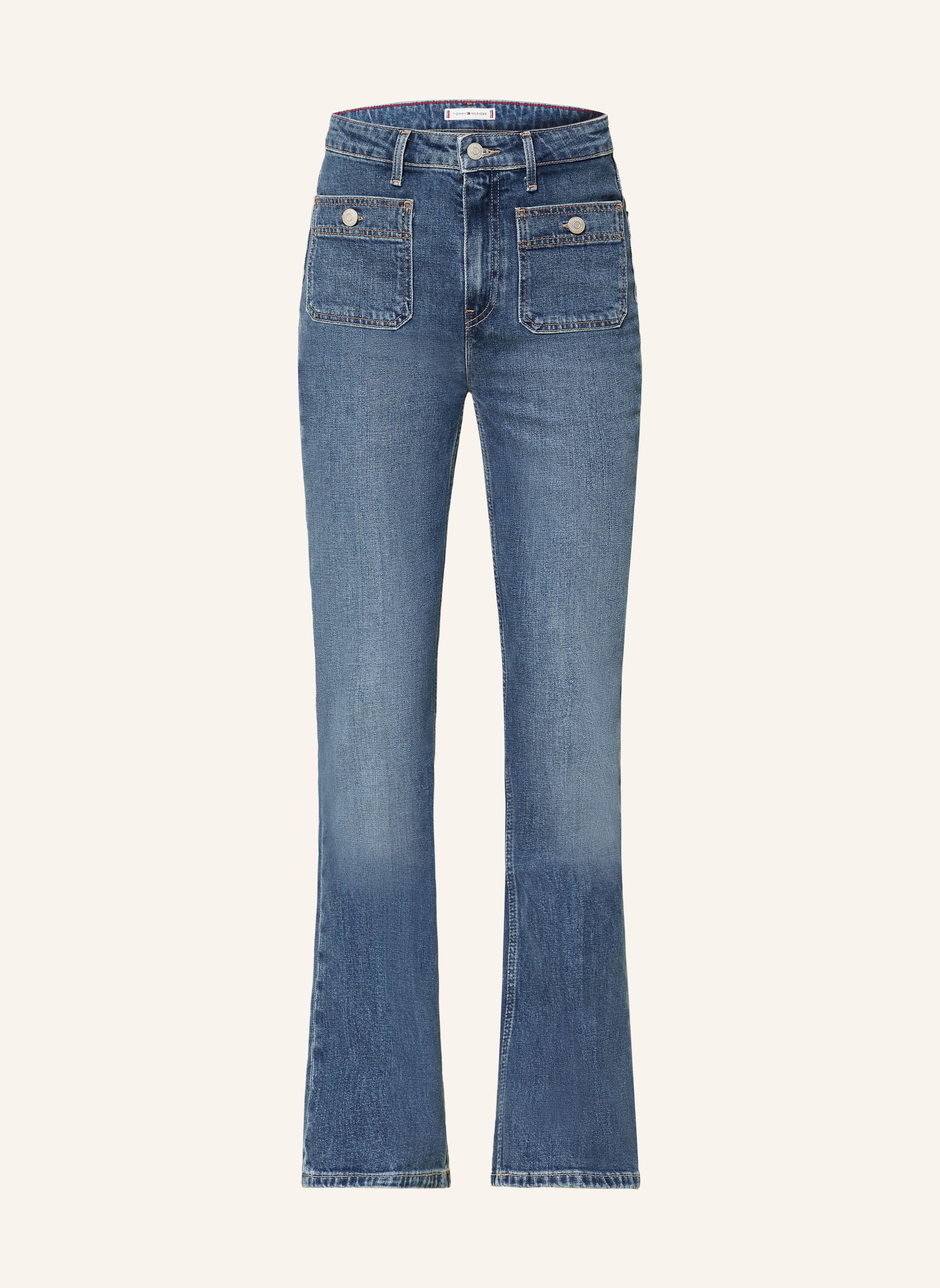 TOMMY HILFIGER Bootcut Jeans in 1a4 flo