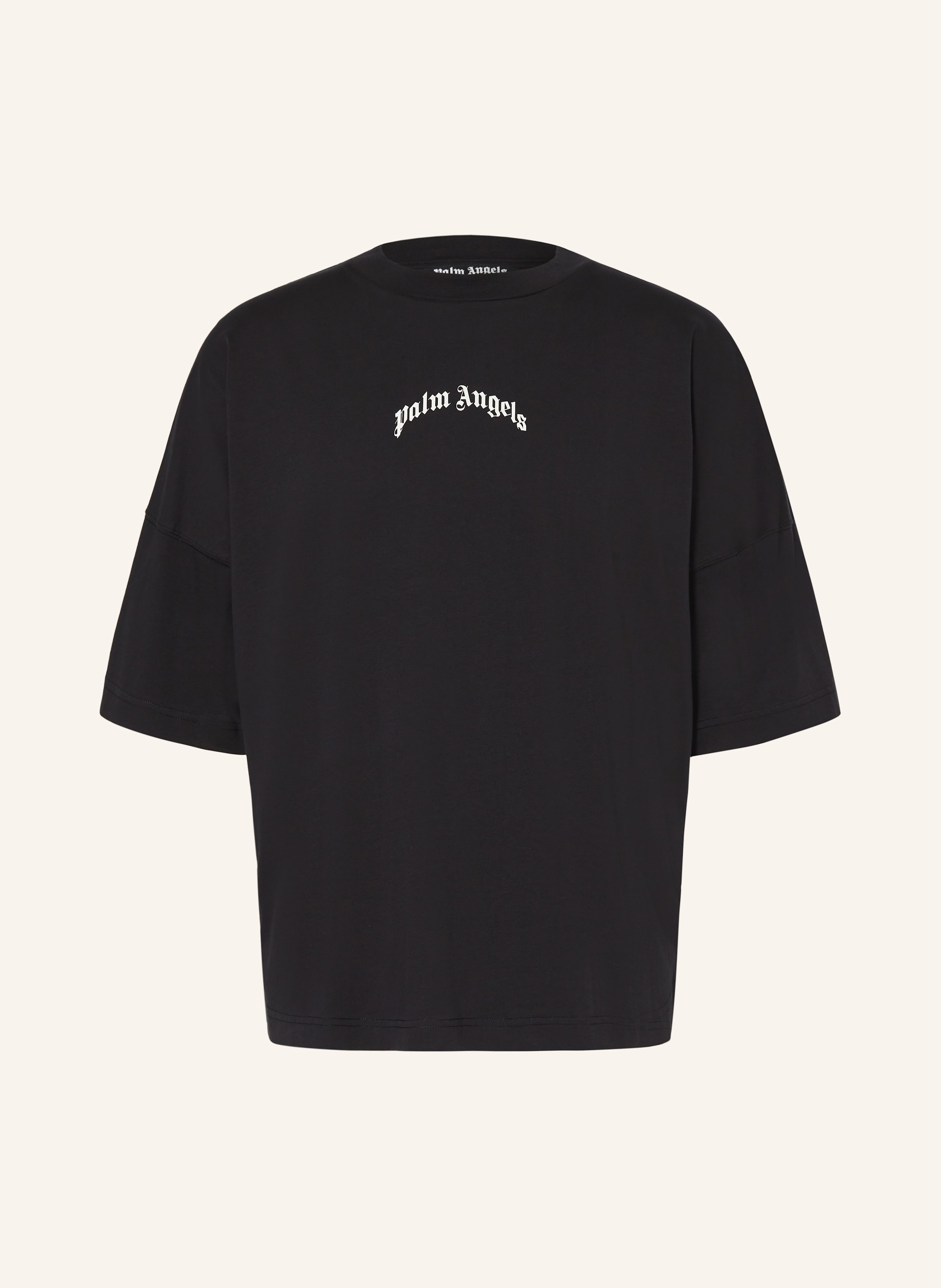 Palm Angels Oversized-Shirt in schwarz