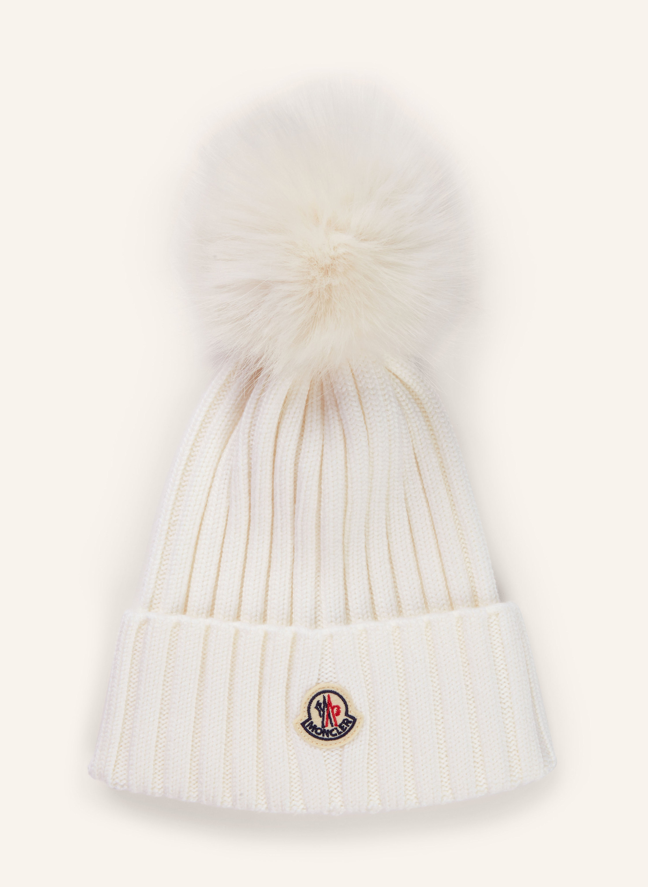 MONCLER muts in ecru