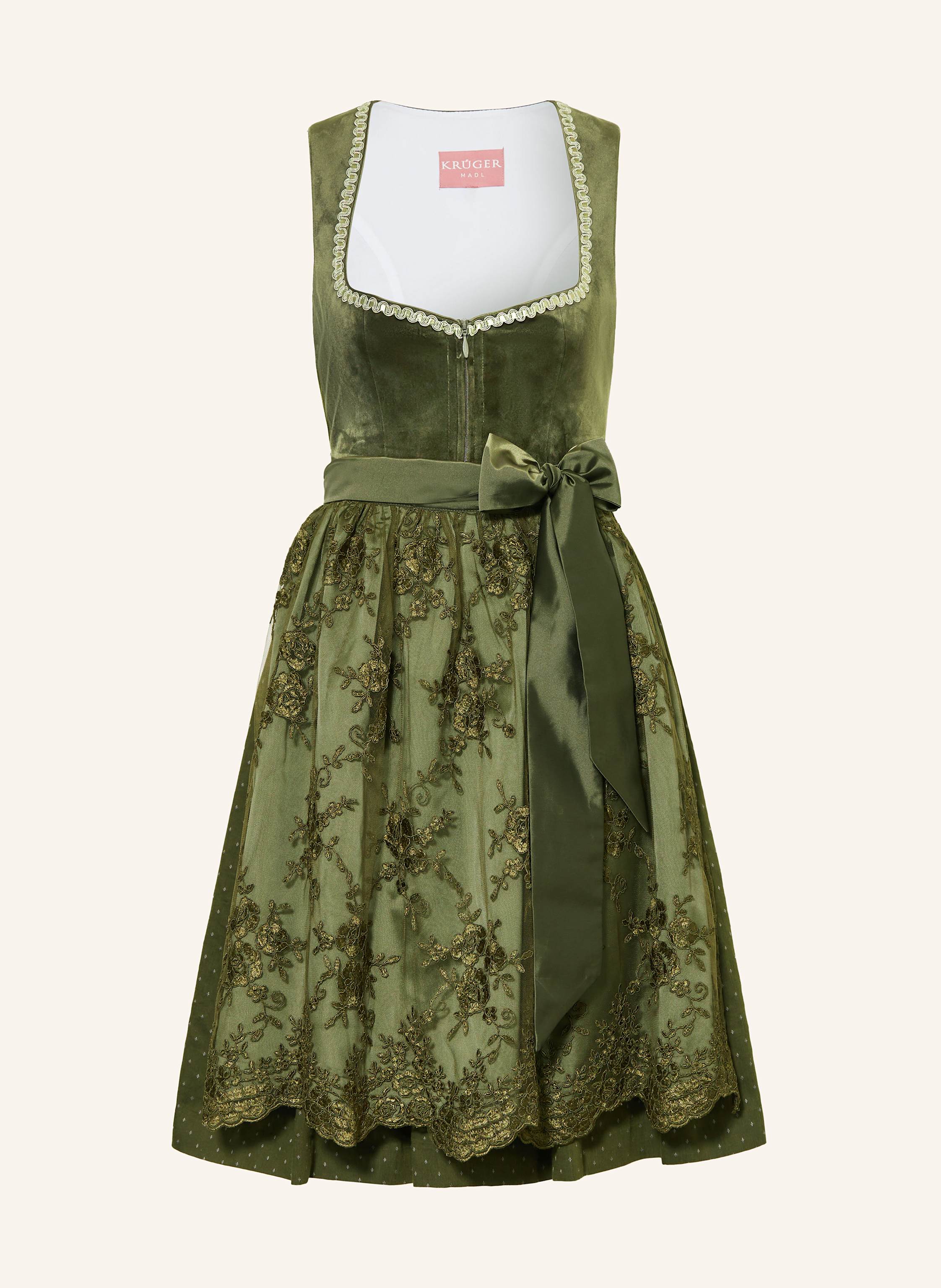 Dirndl Freda In Khaki