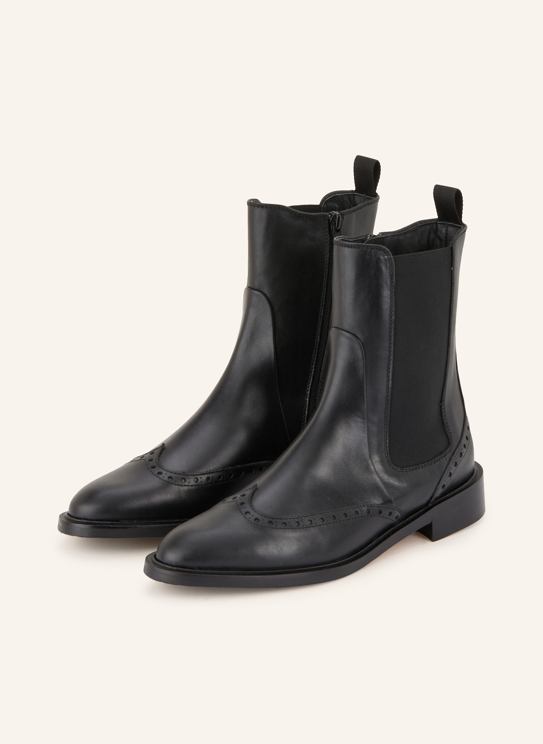Pertini Chelsea-Boots in schwarz