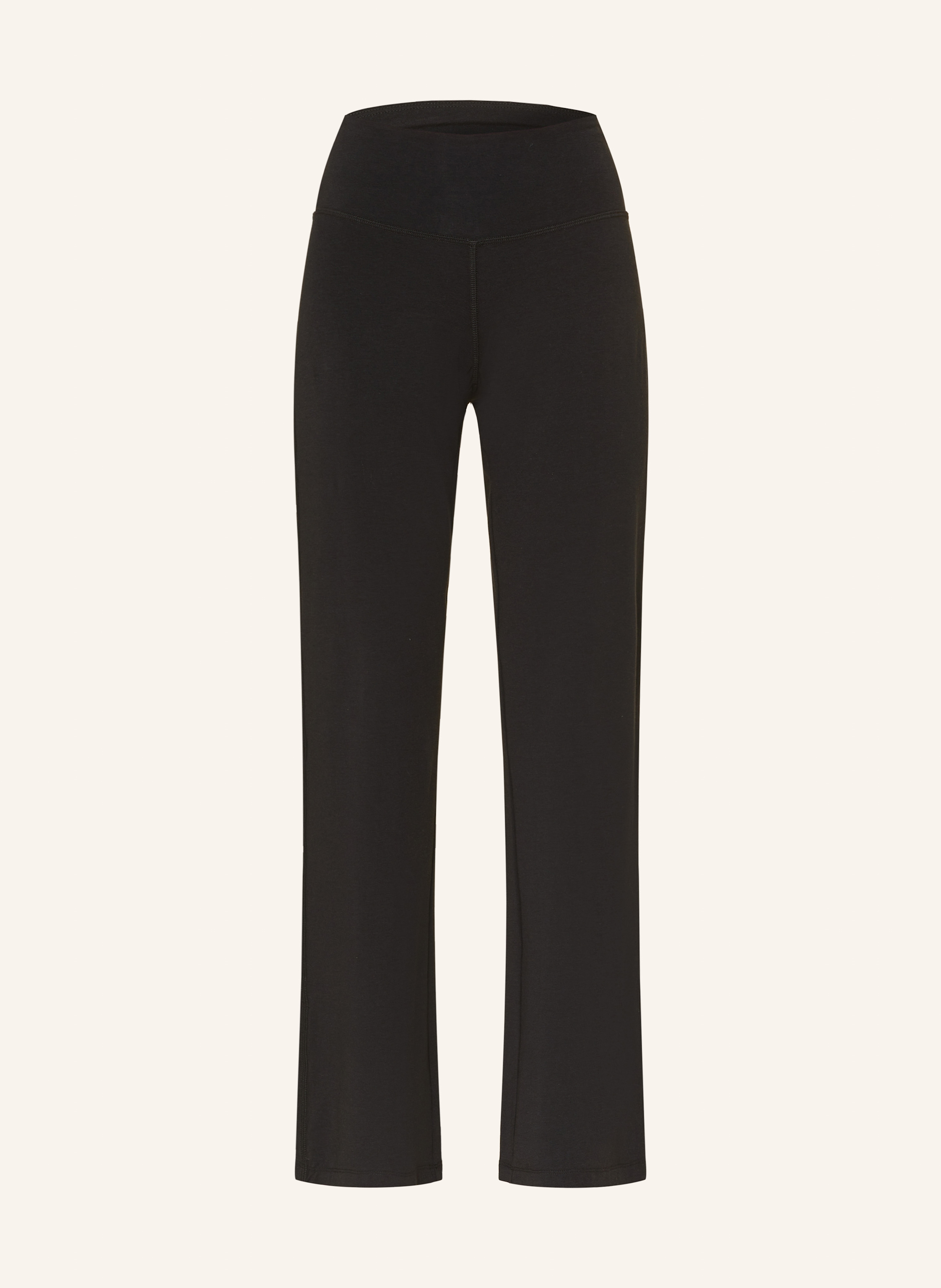 MANDALA Yoga-Hose WIDE LEG in schwarz