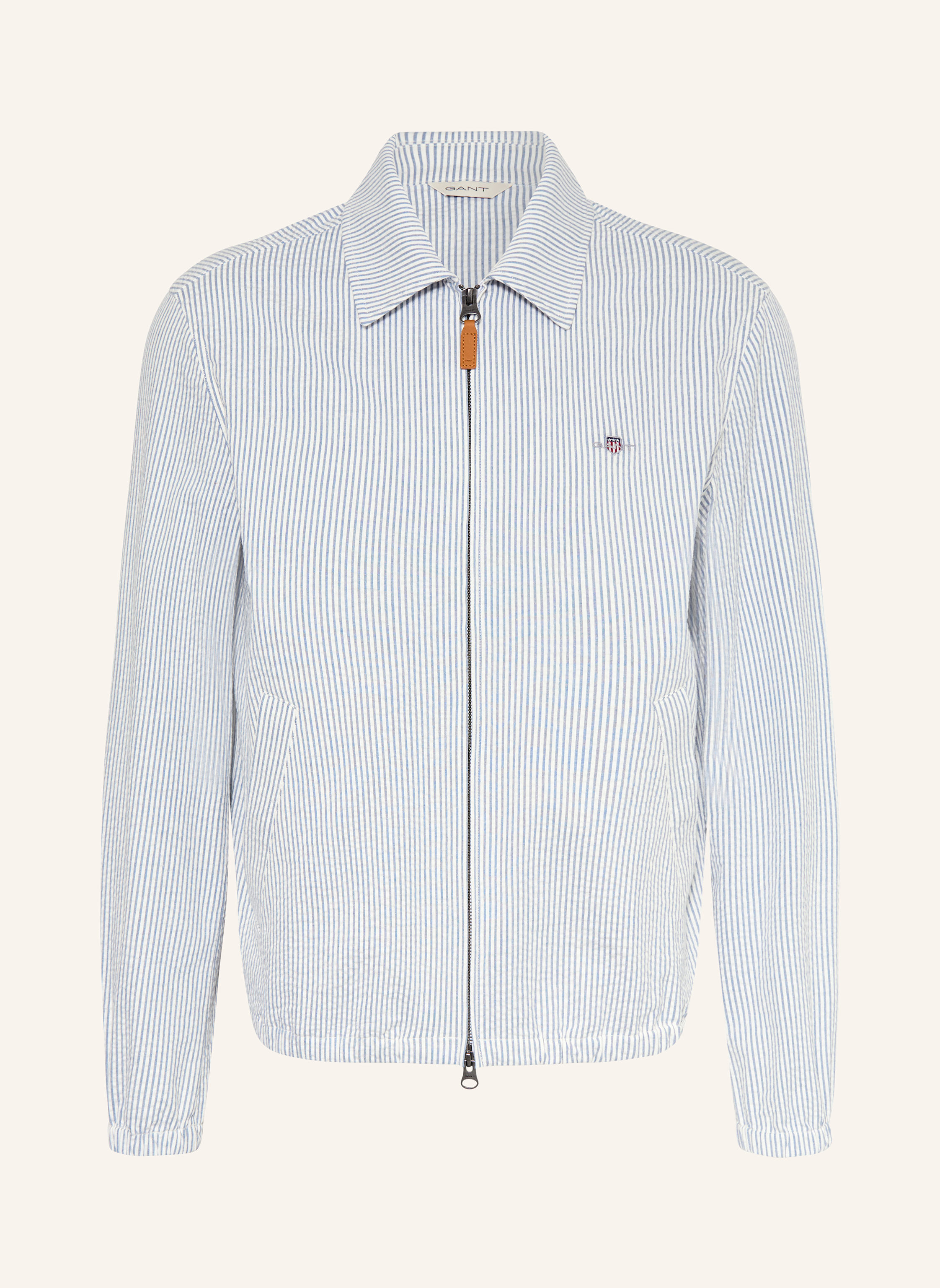 GANT Blouson in hellblau / weiss