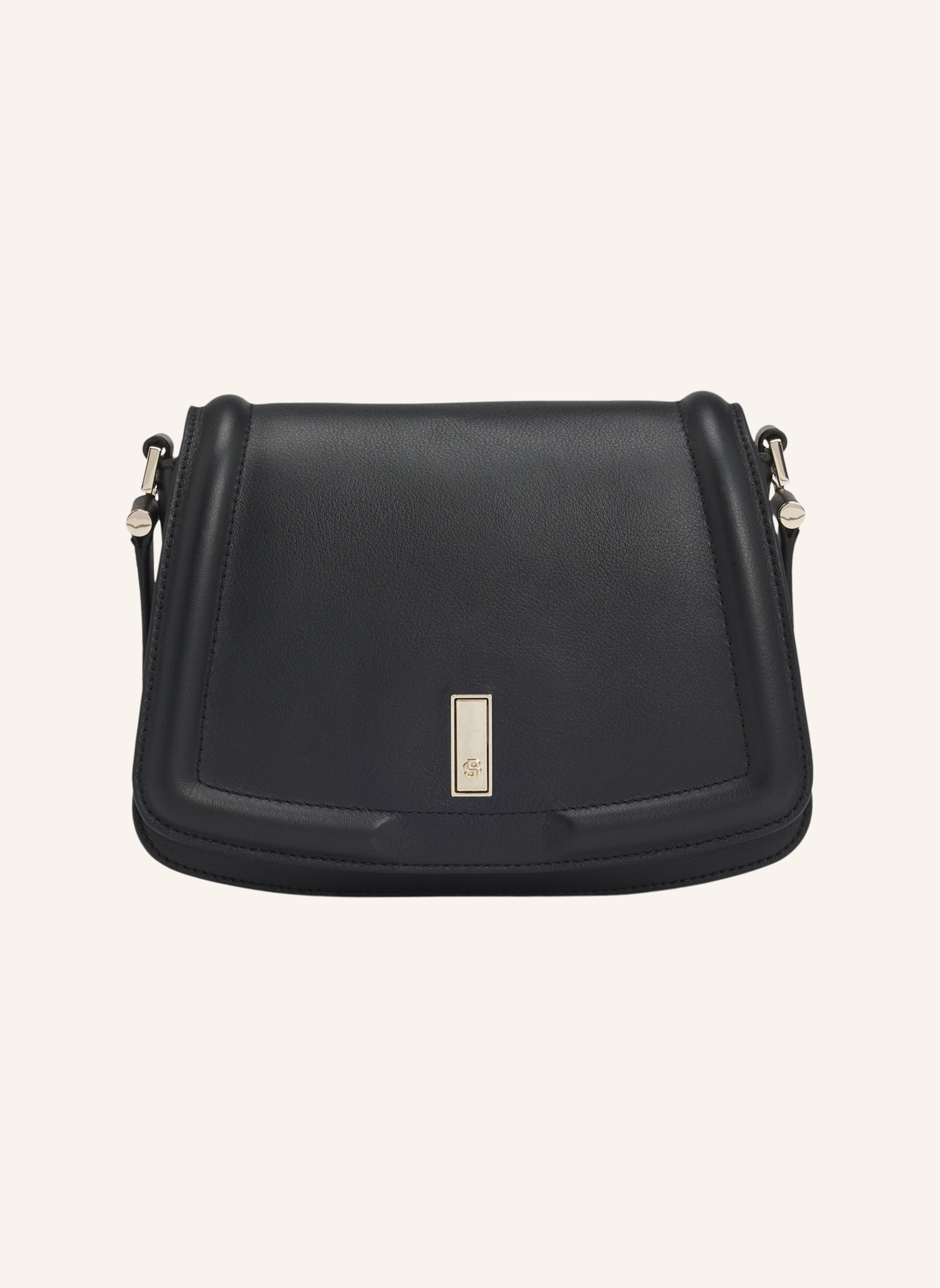 BOSS Crossbody-Tasche ARIELL SADDLE M in schwarz