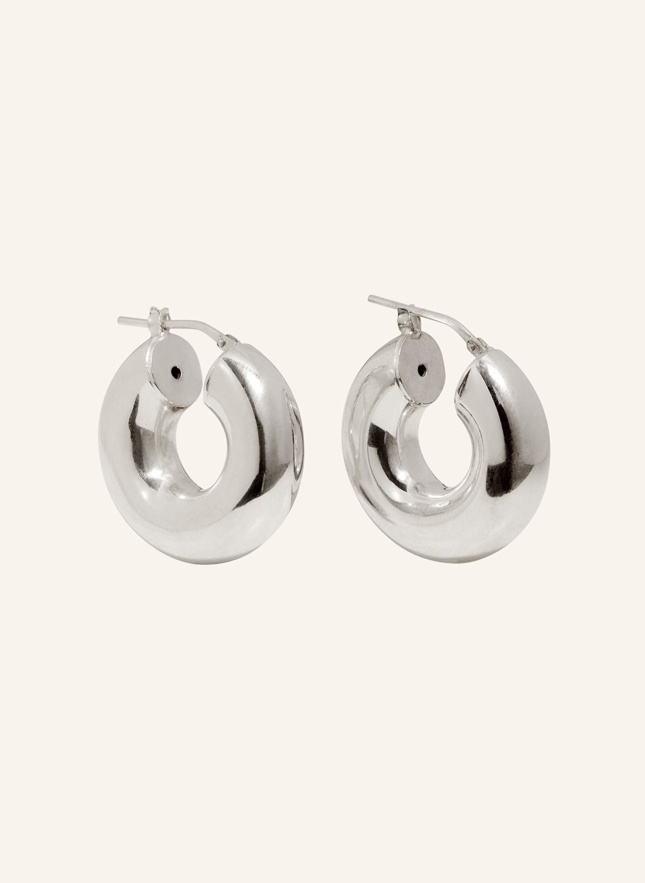 Pompidou Creolen SMALL BOLDER by GLAMBOU in silber