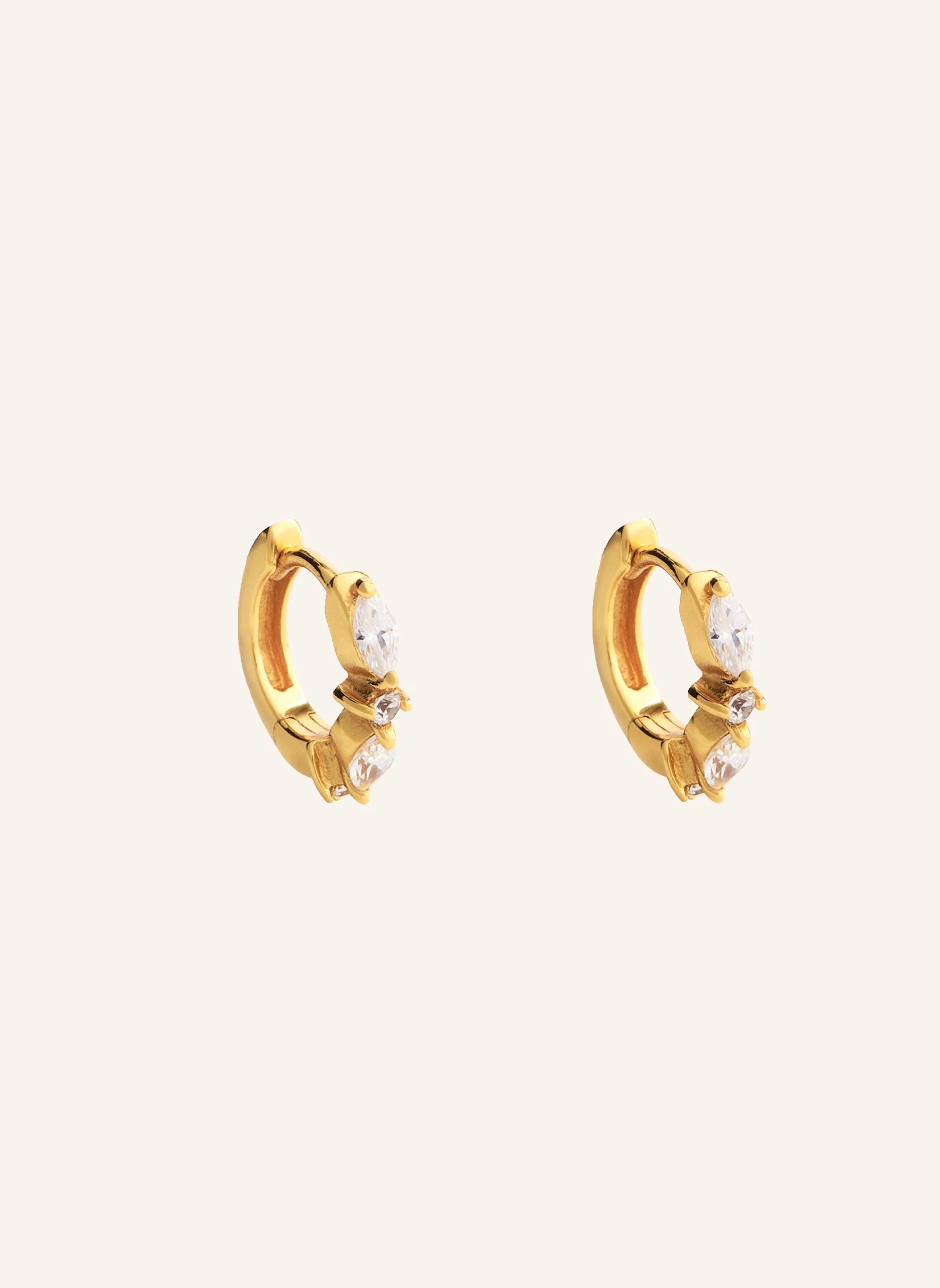 OHH LUILU Creolen ROSALIE MINI by GLAMBOU in gold