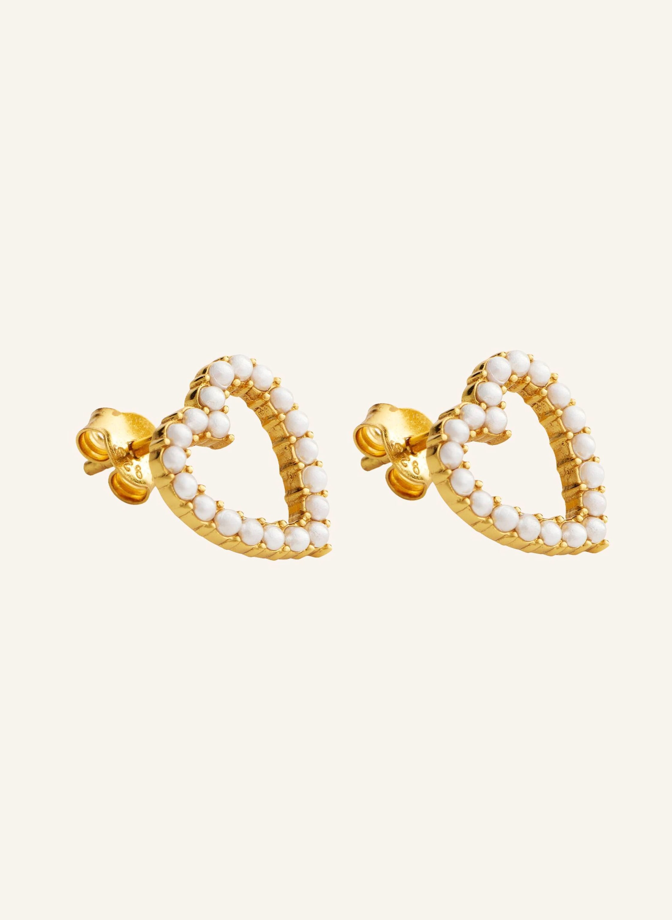 OHH LUILU Ohrstecker ETERNAL HEART by GLAMBOU in gold