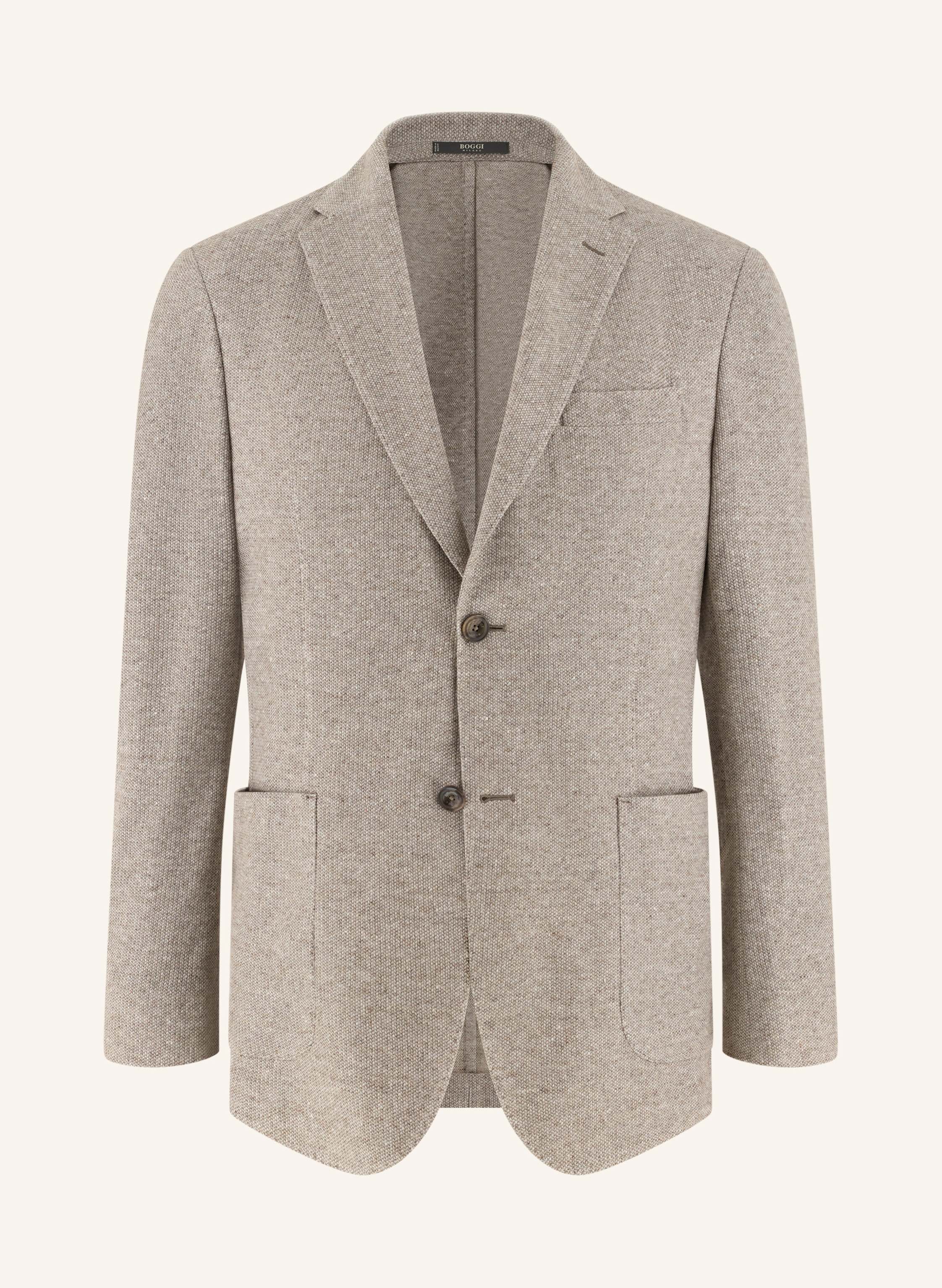 BOGGI MILANO Sweat-Sakko in braun