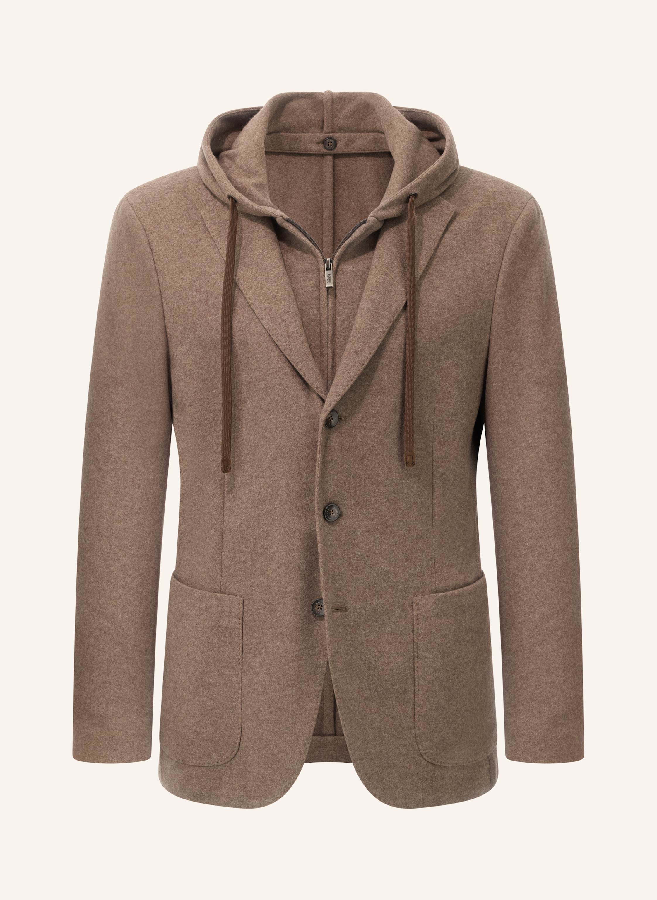 BOGGI MILANO Sweat-Sakko in braun
