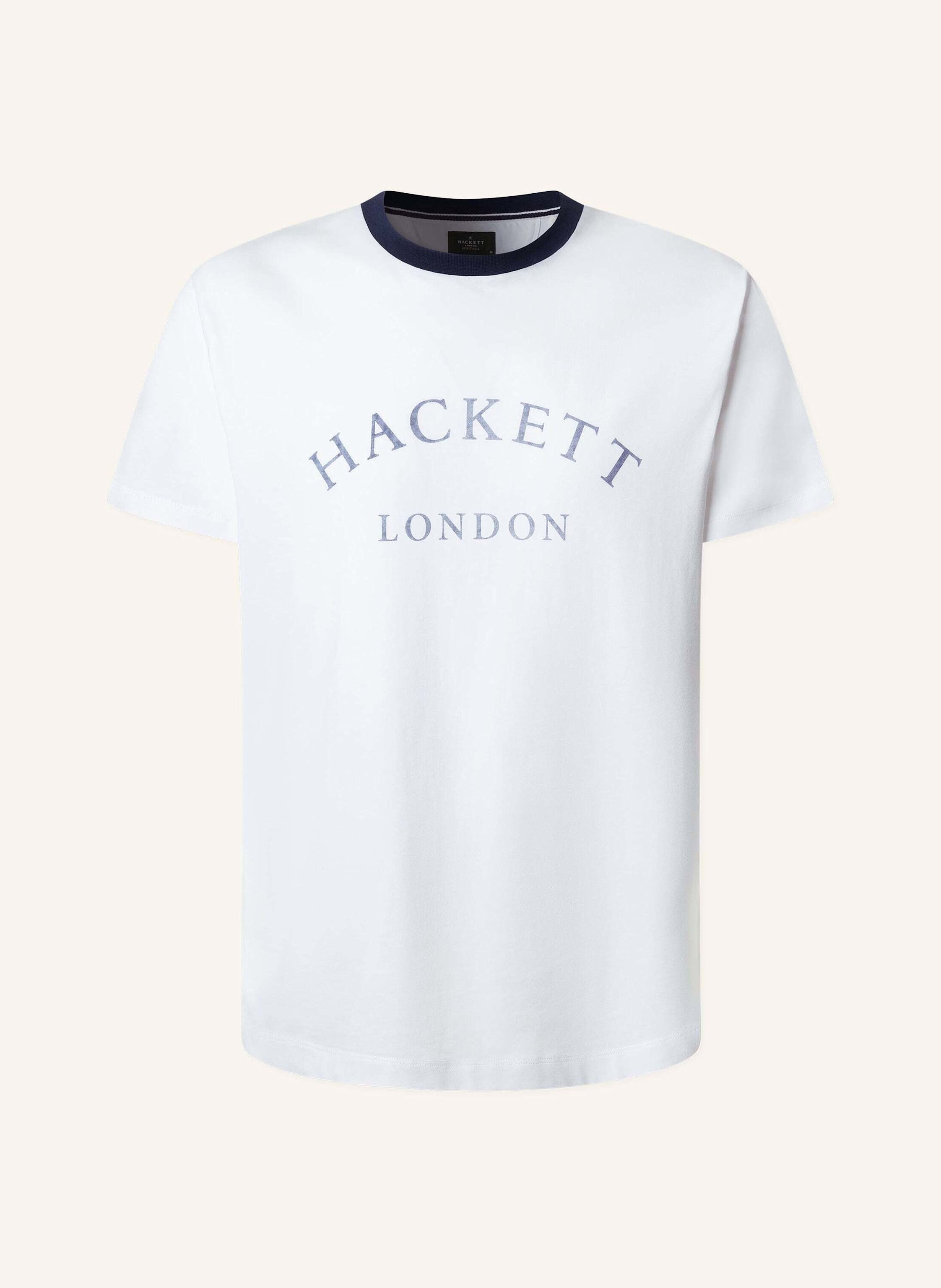 HACKETT LONDON T-Shirt HERITAGE ESS TEE in weiss