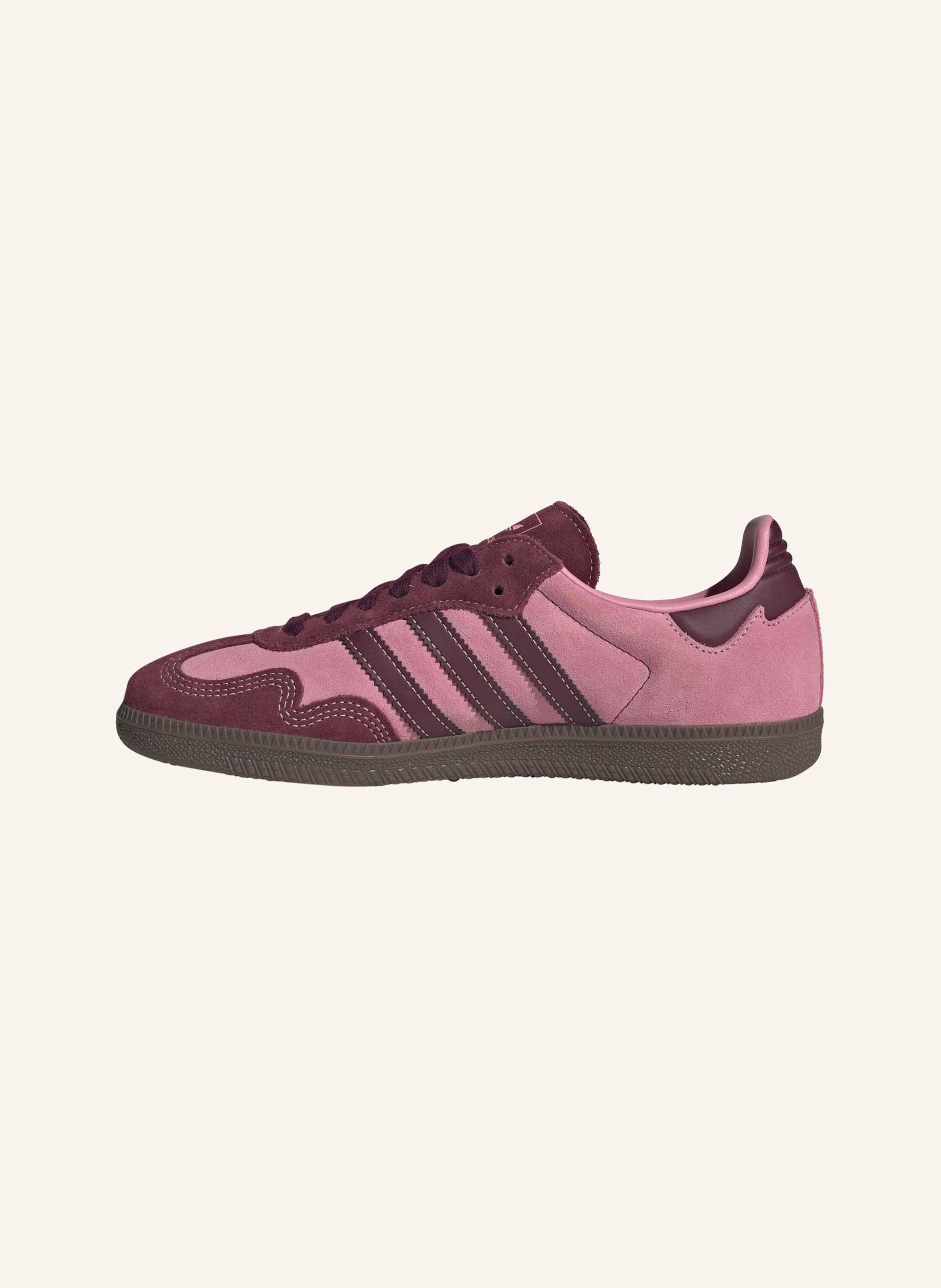 adidas Originals SAMBA OG SCHUH in rosa/ rot/ beige