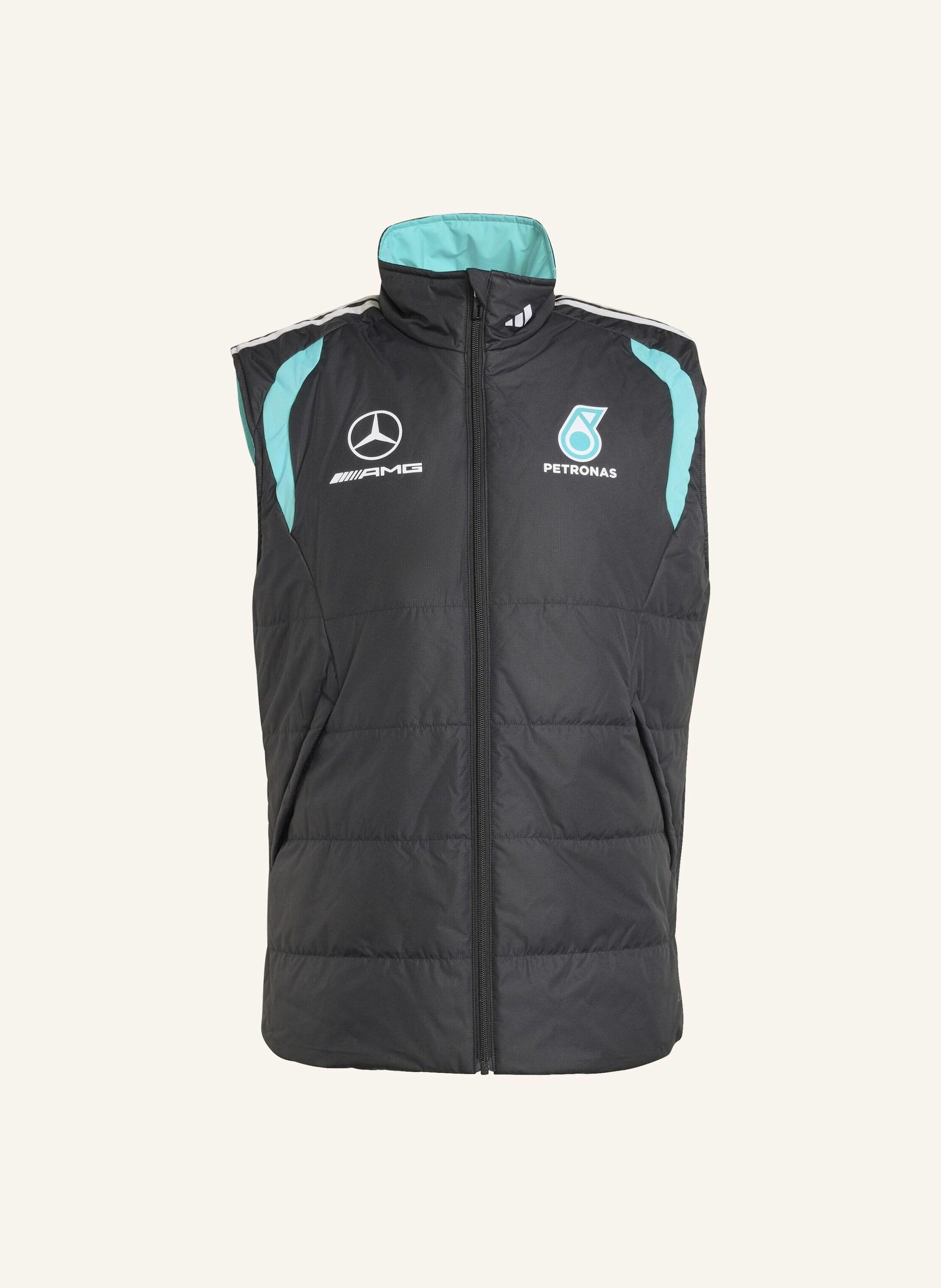 adidas MERCEDES - AMG PETRONAS FORMULA 1 TEAM MECHANICS WESTE in schwarz