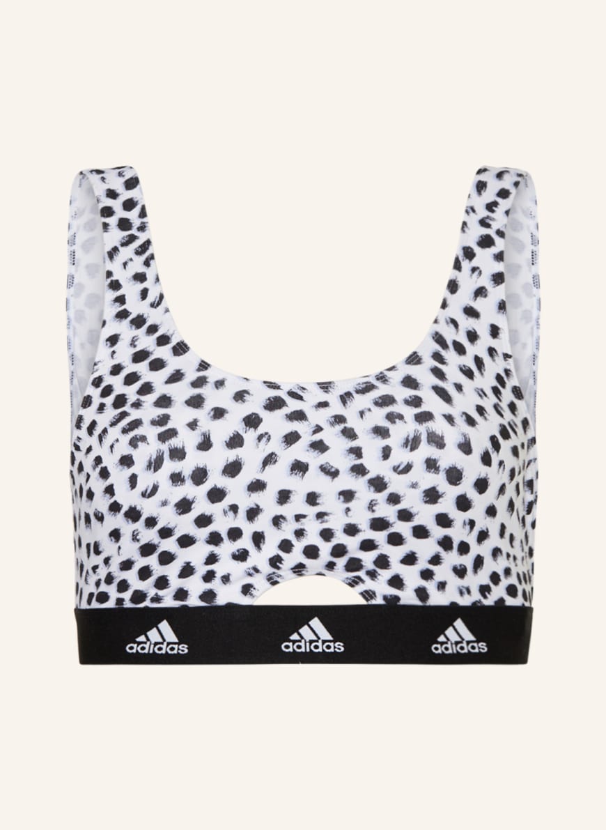 Adidas Bralette In Black White Light Purple Breuninger