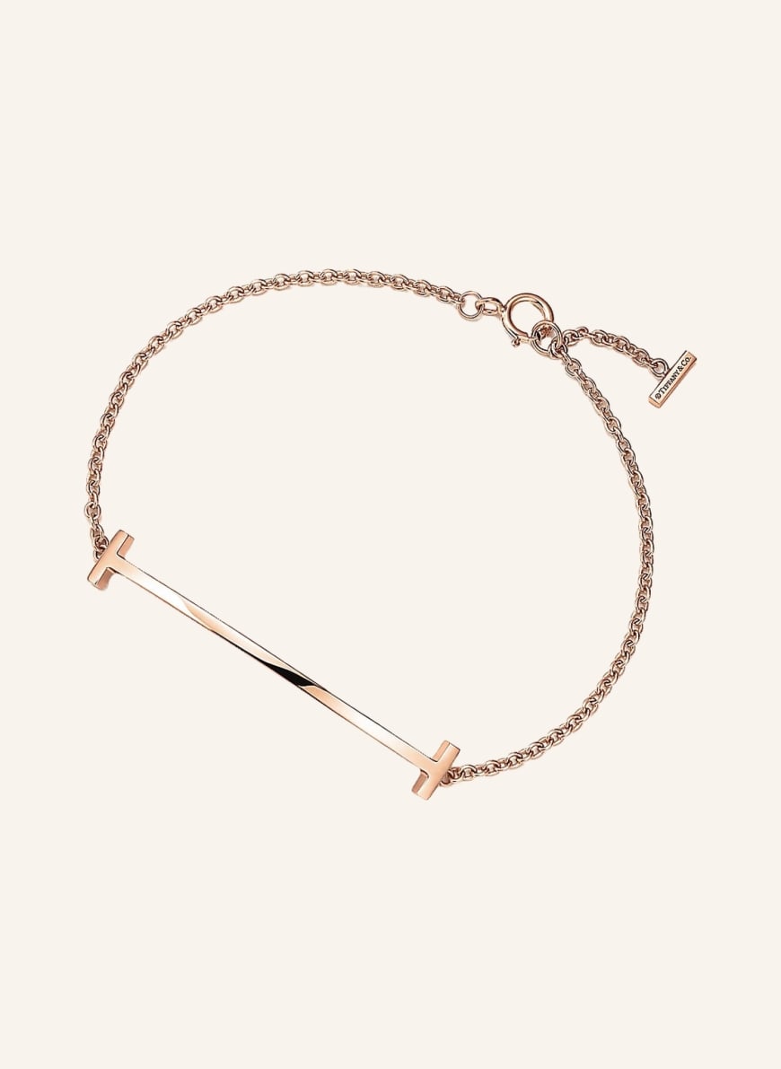 TIFFANY Co. Armband TIFFANY T SMILE aus 18 Karat Rosegold in rosegold
