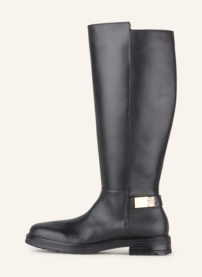 Tommy hilfiger buckle high boot store