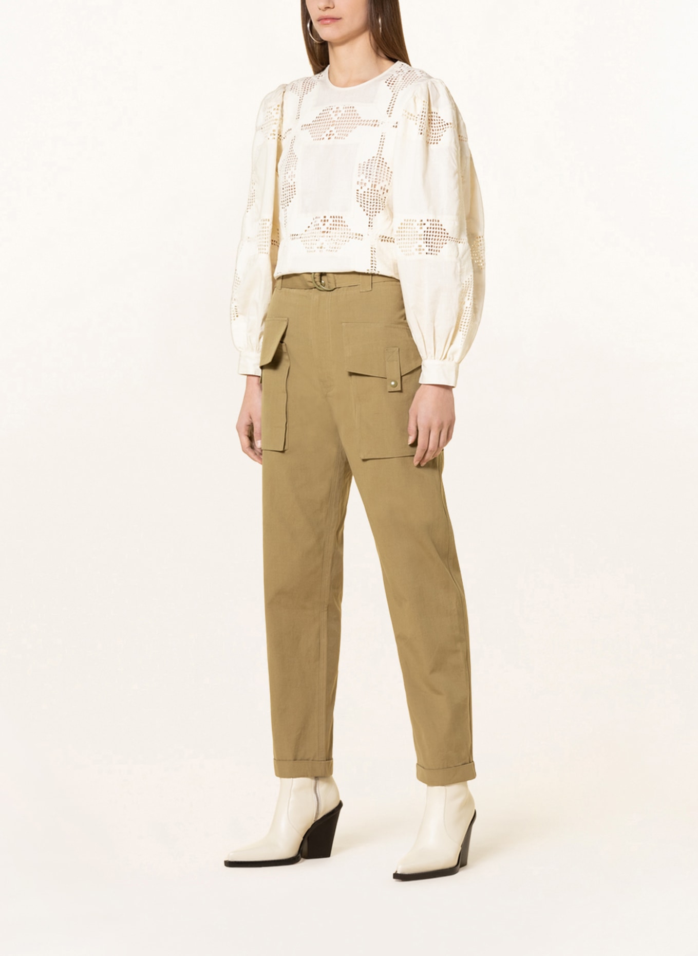 Magali Pascal Cargo pants NOELLE in olive