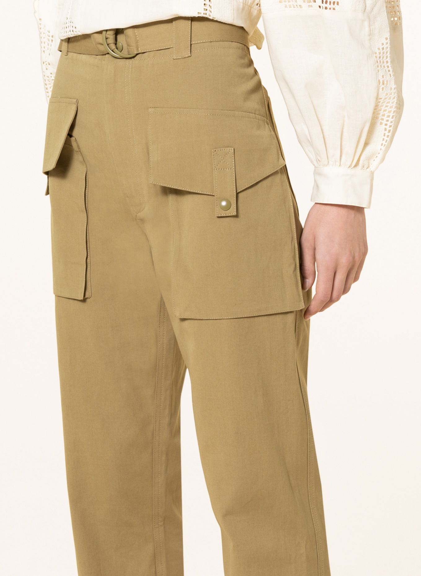 Magali Pascal Cargo pants NOELLE in olive