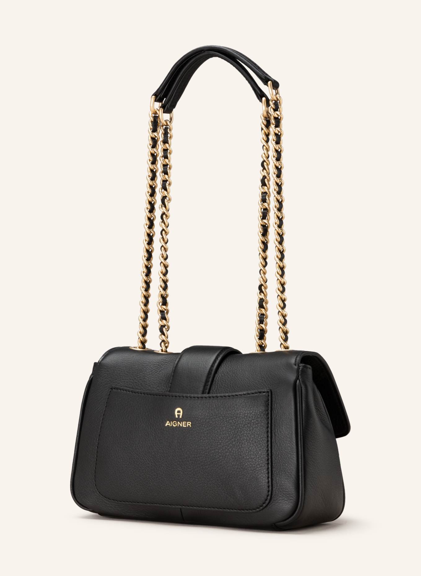 AIGNER Umhängetasche EVA M in schwarz