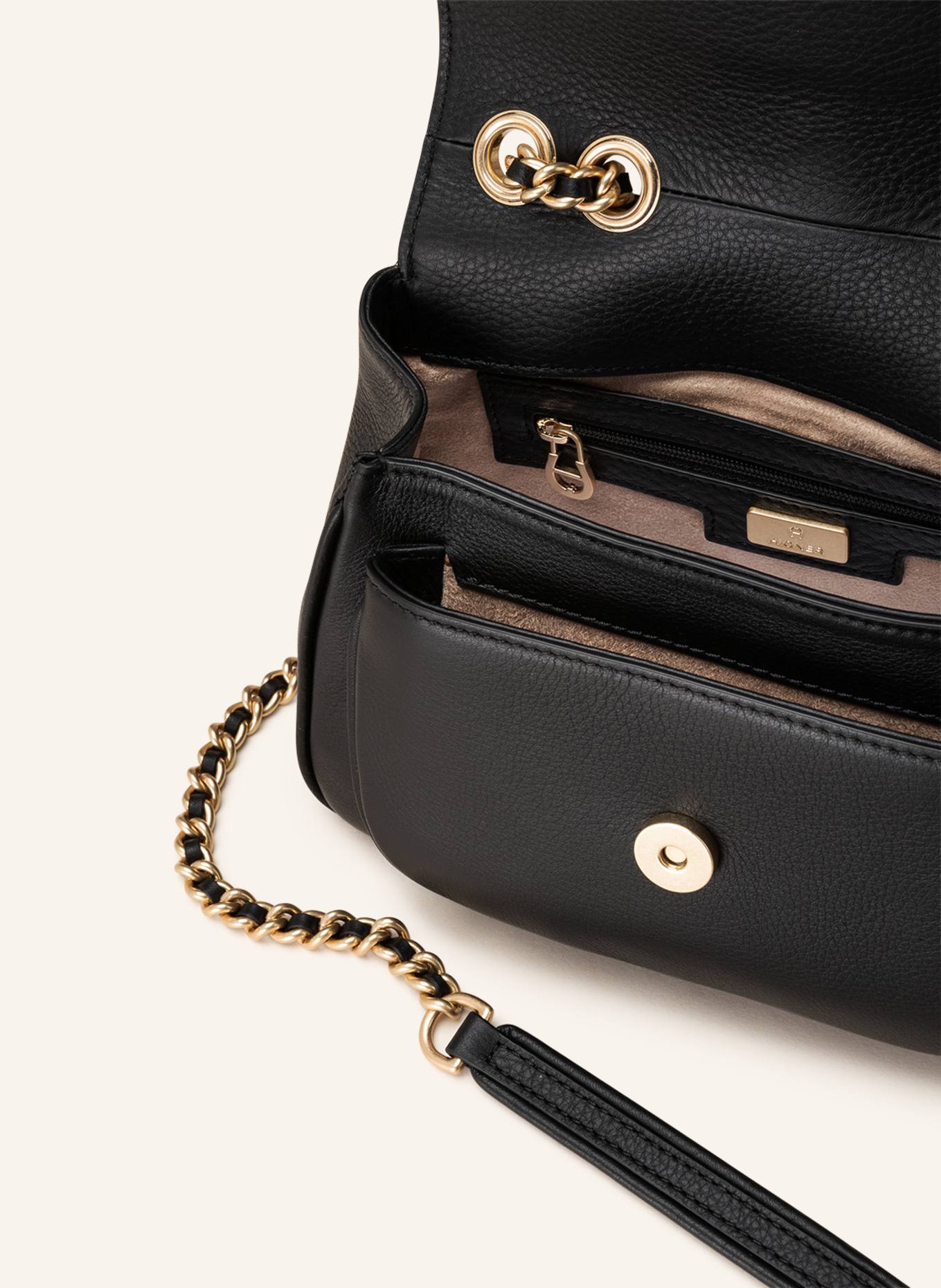 AIGNER Umhängetasche EVA M in schwarz
