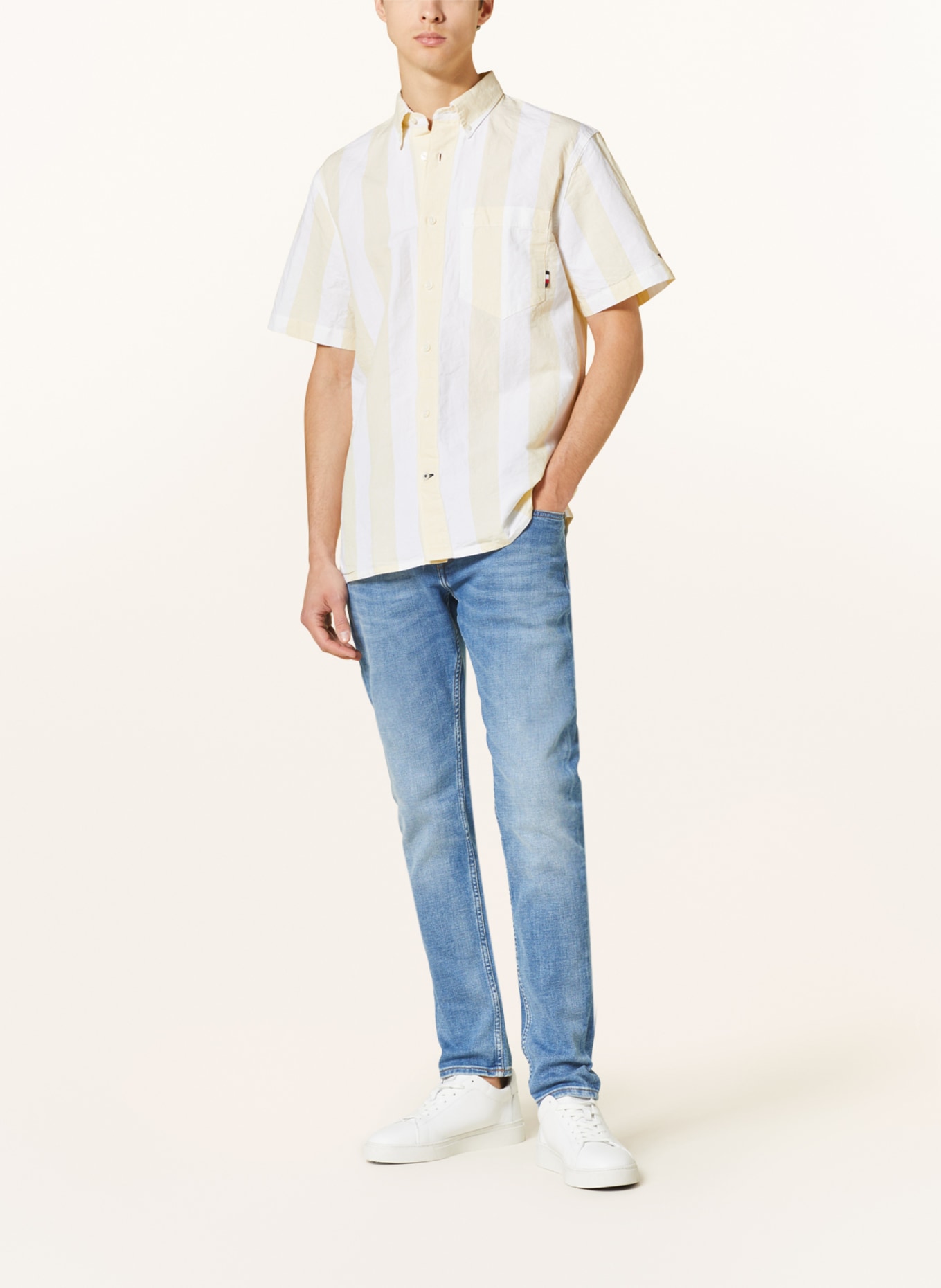 Tommy hilfiger short sleeve dress shirt store