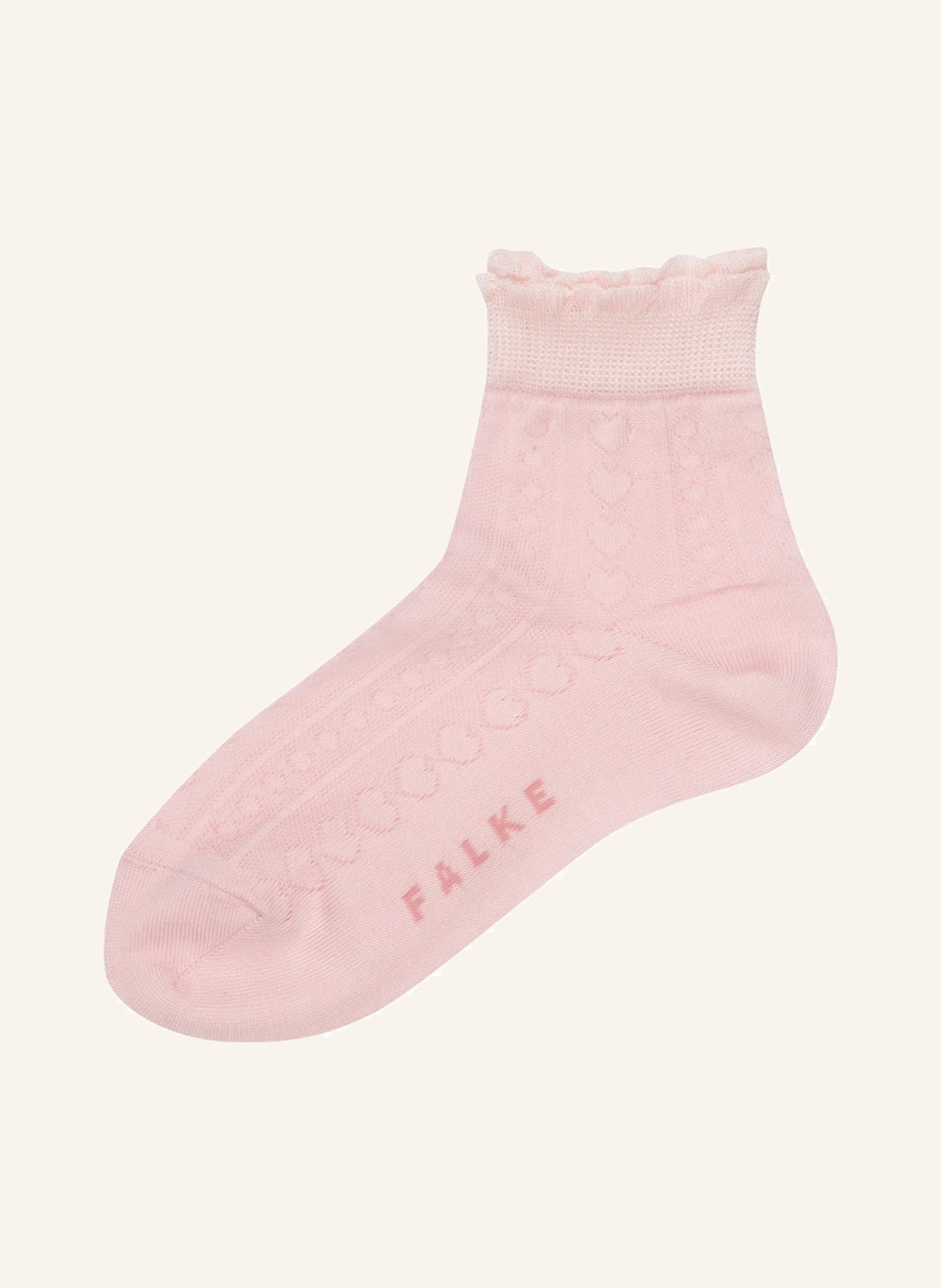 FALKE Socks ROMANTIC NET in light pink | Breuninger