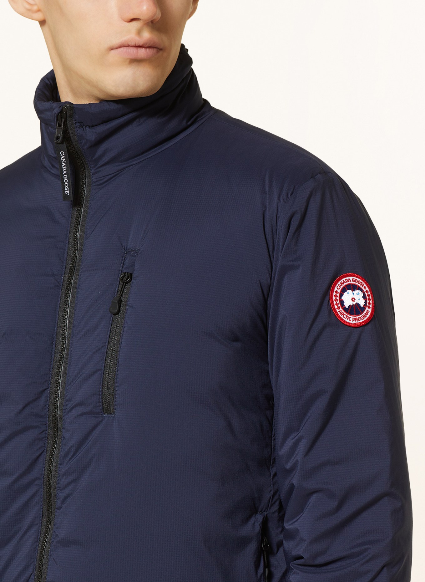 CANADA GOOSE Down jacket LODGE in dark blue