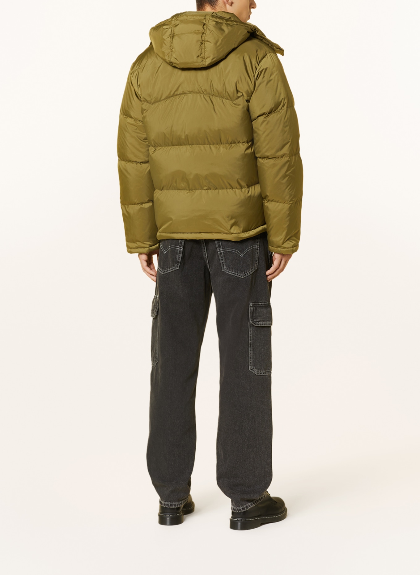 Levi's® Down jacket LAUREL with removable hood in olive