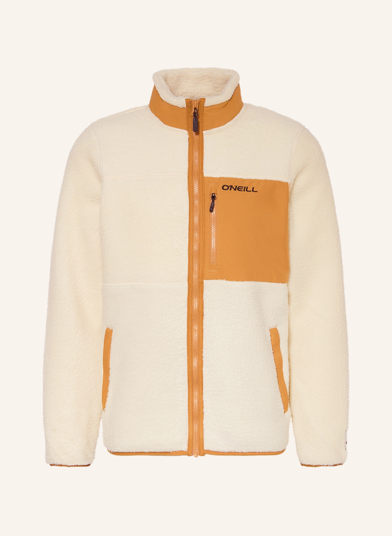 O'NEILL Midlayer-Jacke HIGH PILE in ecru/ cognac