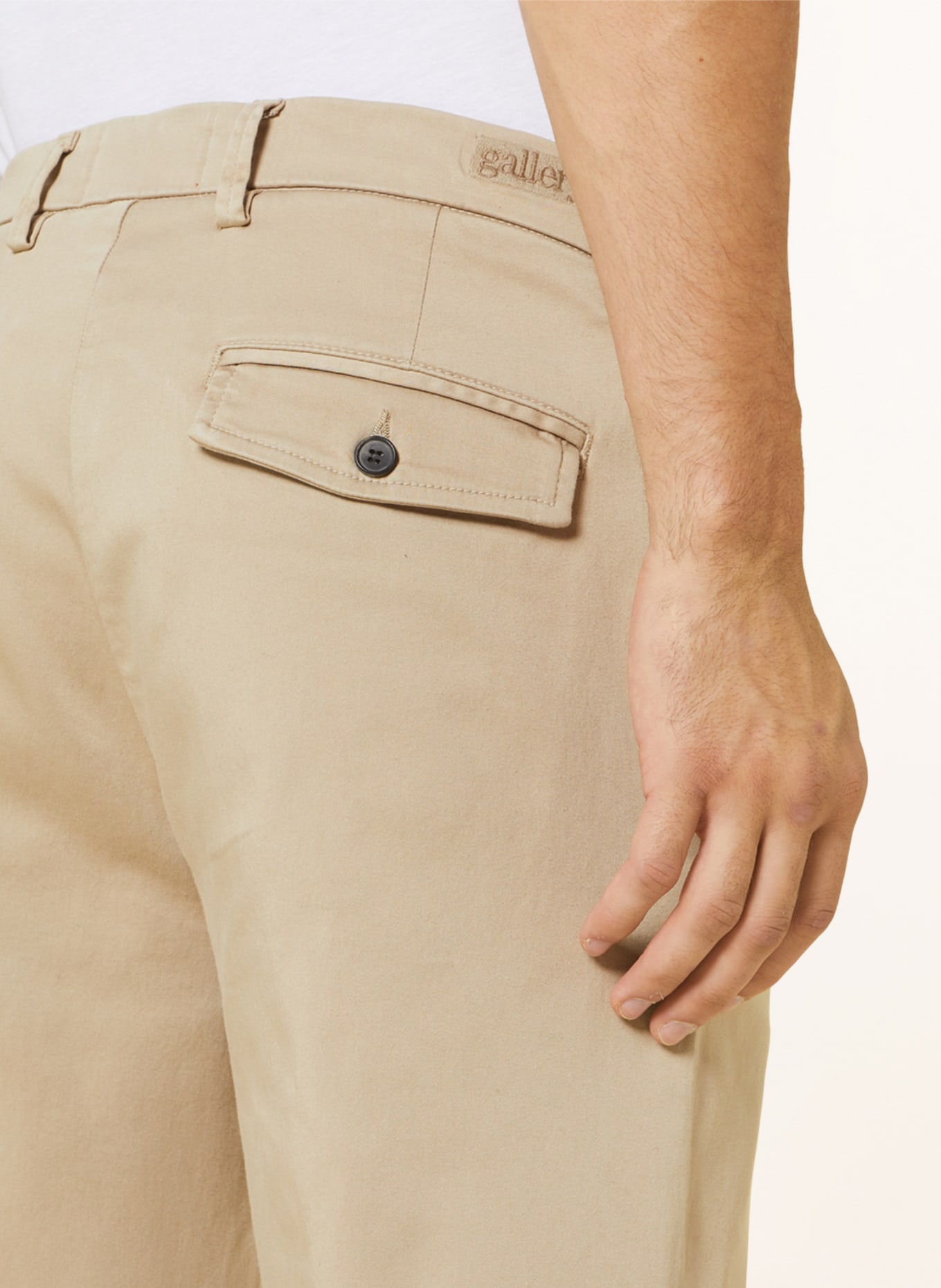 MOS MOSH Gallery Chinos MMGHUNT regular fit in beige