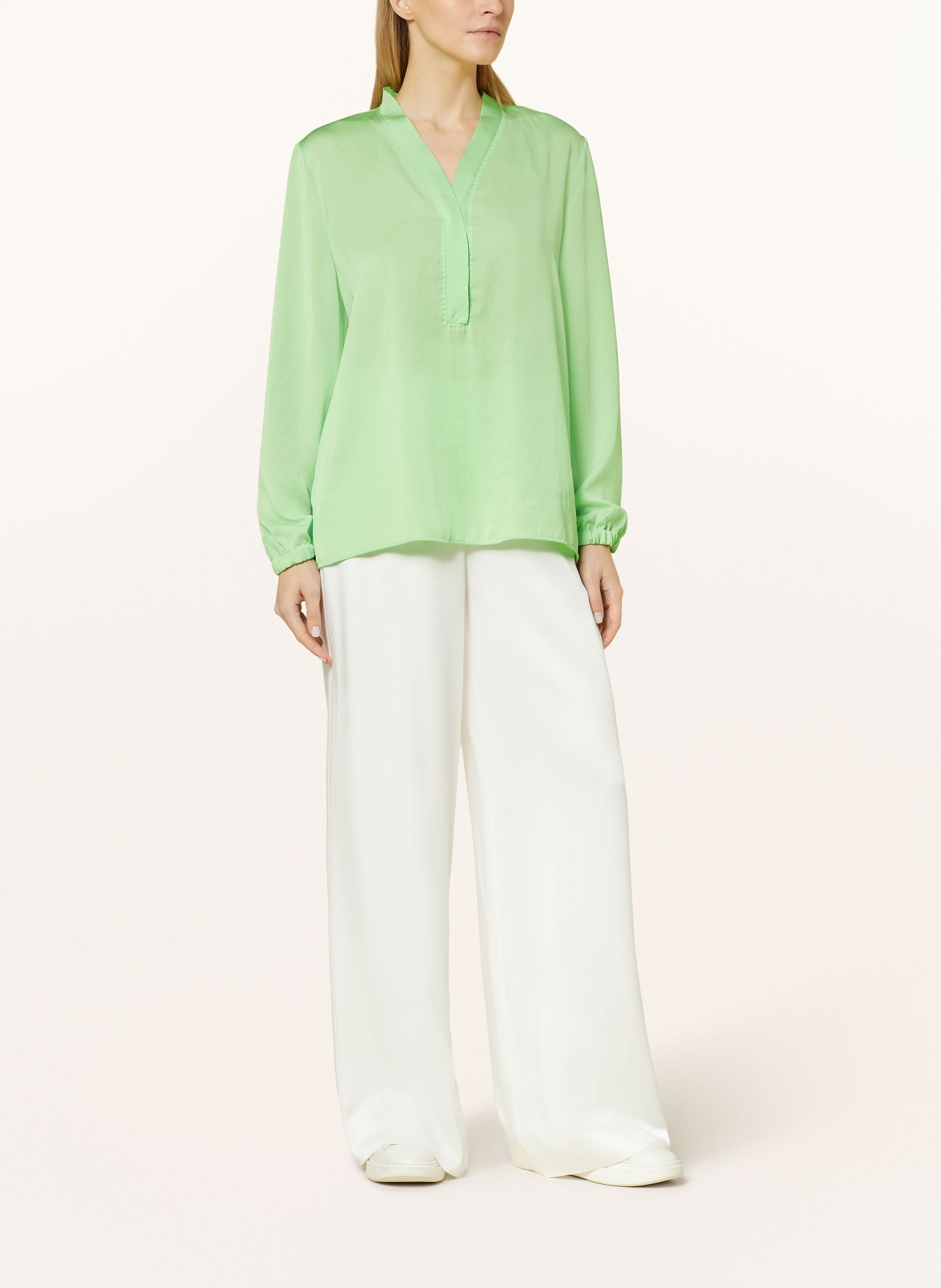 MARC CAIN Blouse in 531 light apple green