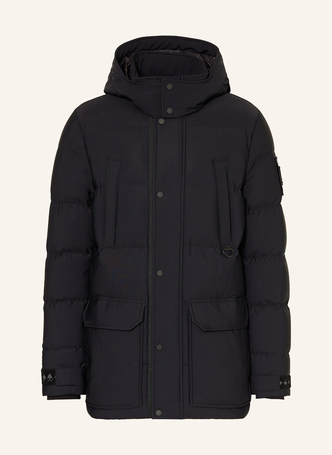 MOOSE KNUCKLES Down jacket VALLEYFIELD 2 with detachable hood