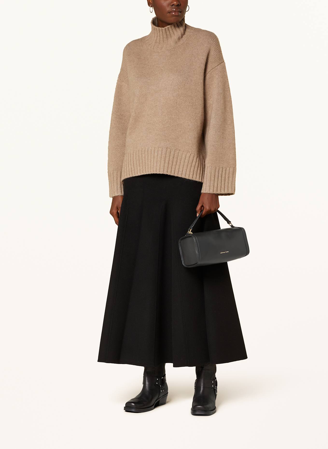 MICHAEL KORS ORCHARD handbag in black