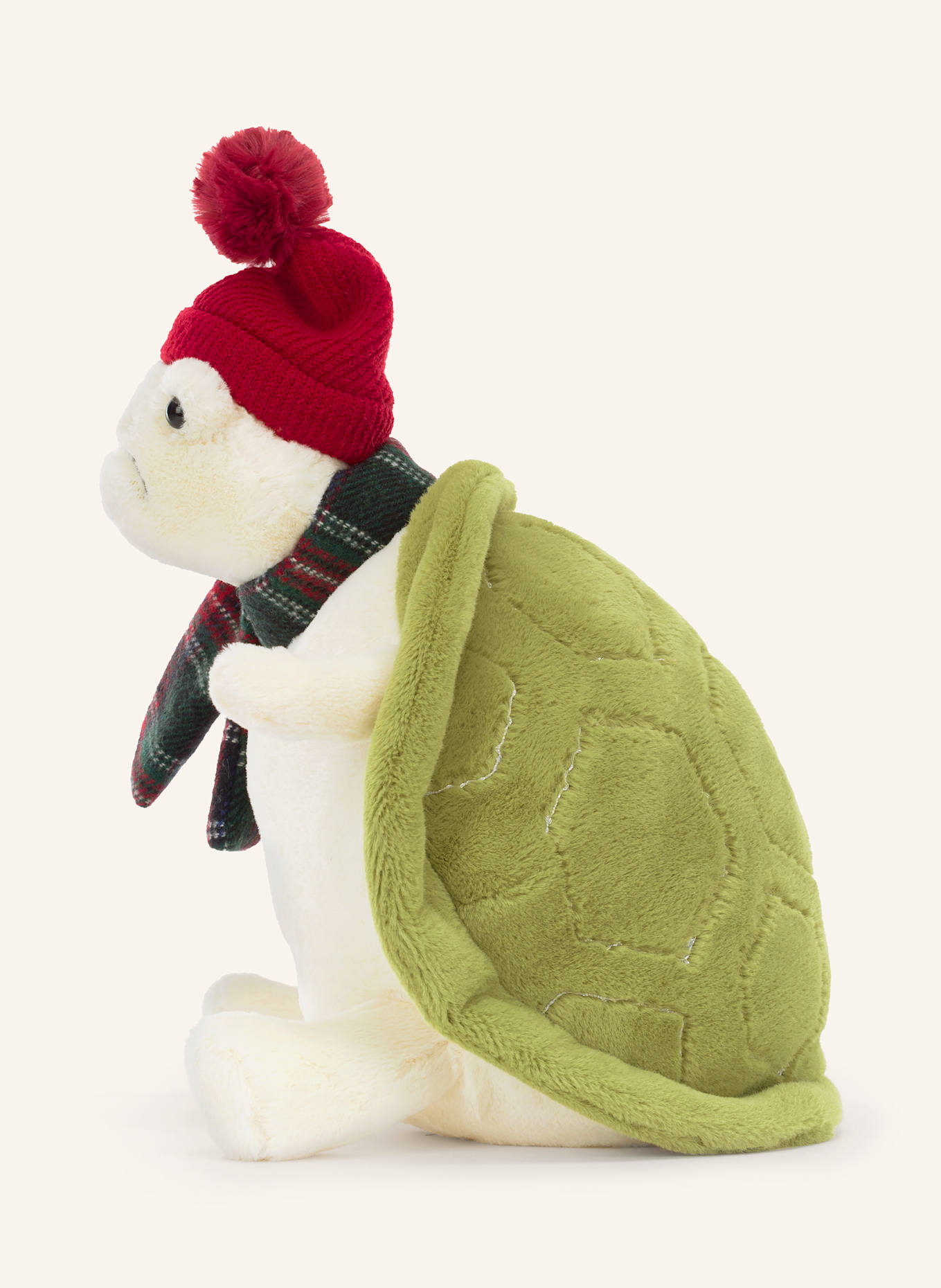 Jellycat Plüsch-Spielzeg SNOWMAN TIMMY TURTLE in weiss/ grün/ rot