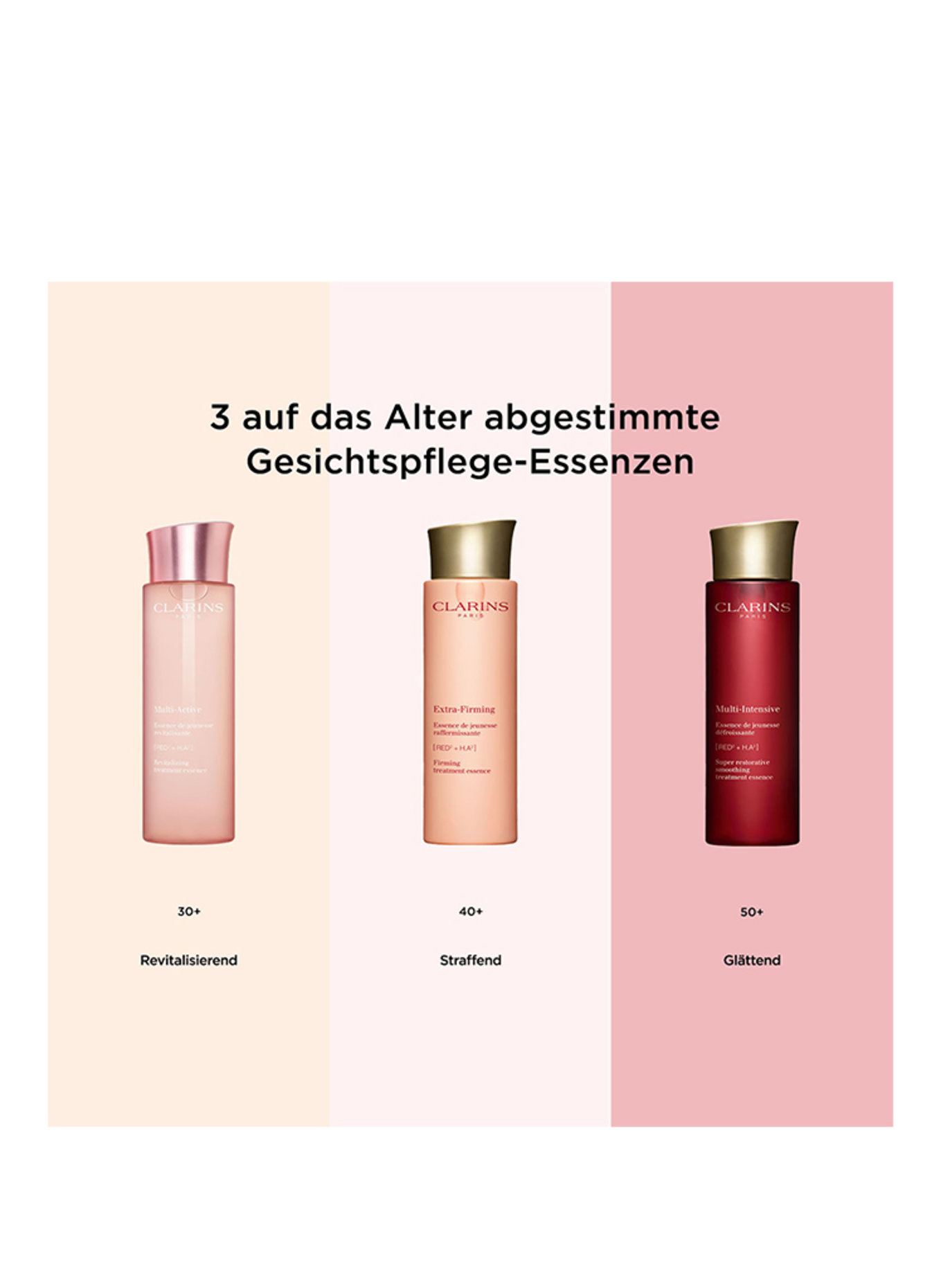 CLARINS ESSENCE DE JEUNESSE DÉFROISSANTE Essenz