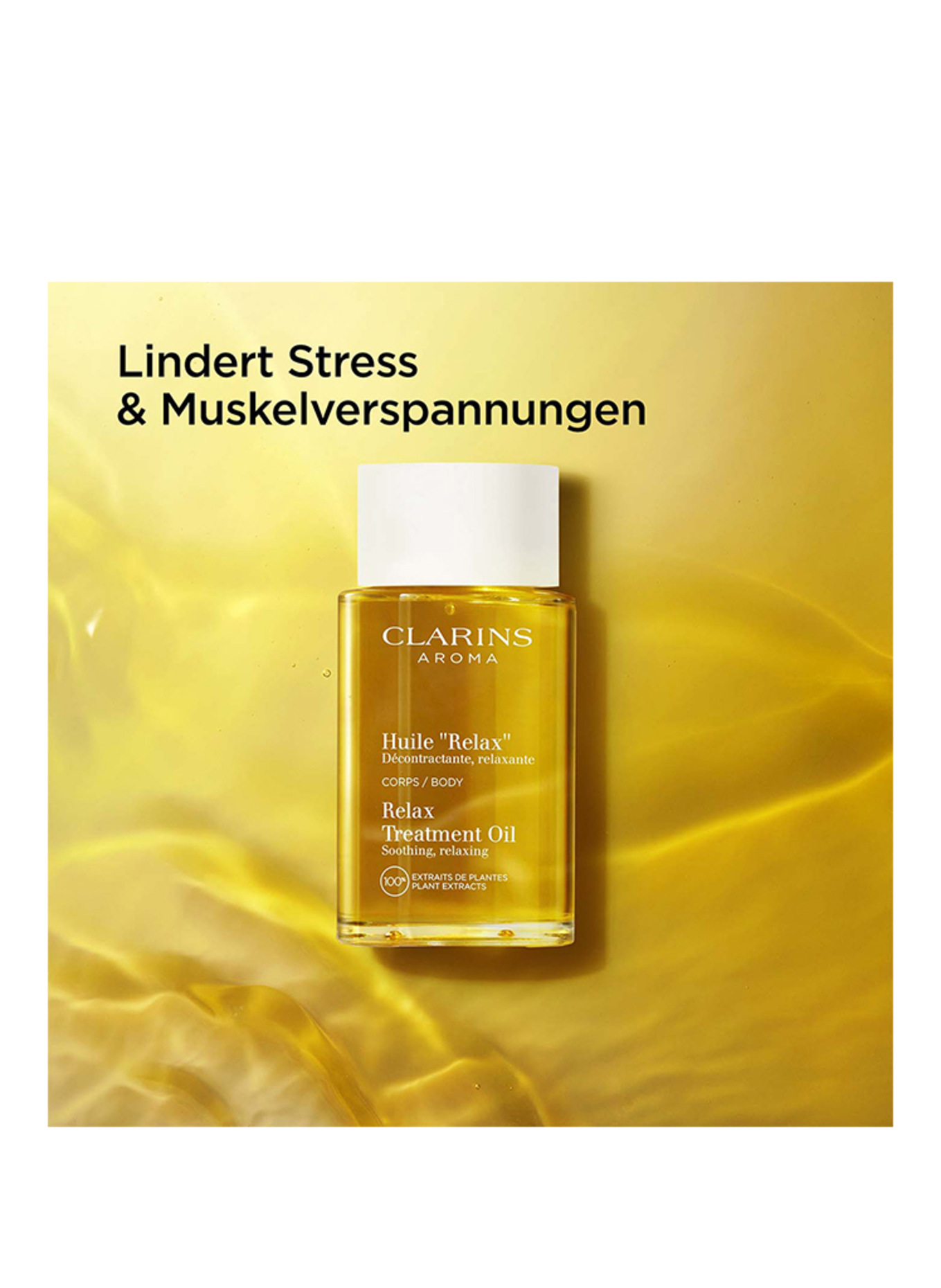 CLARINS AROMA HUILE RELAX CORPS