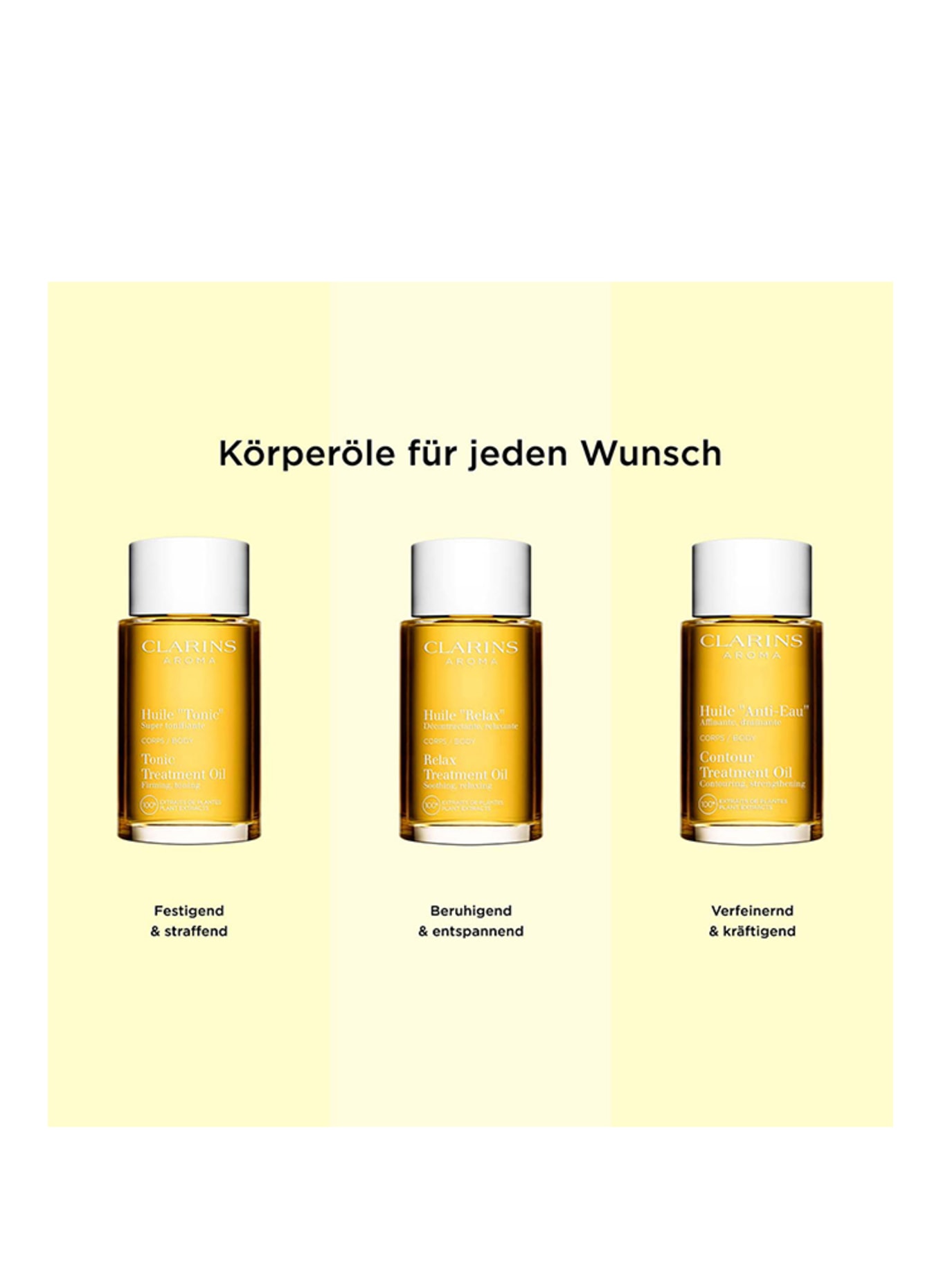 CLARINS AROMA HUILE RELAX CORPS