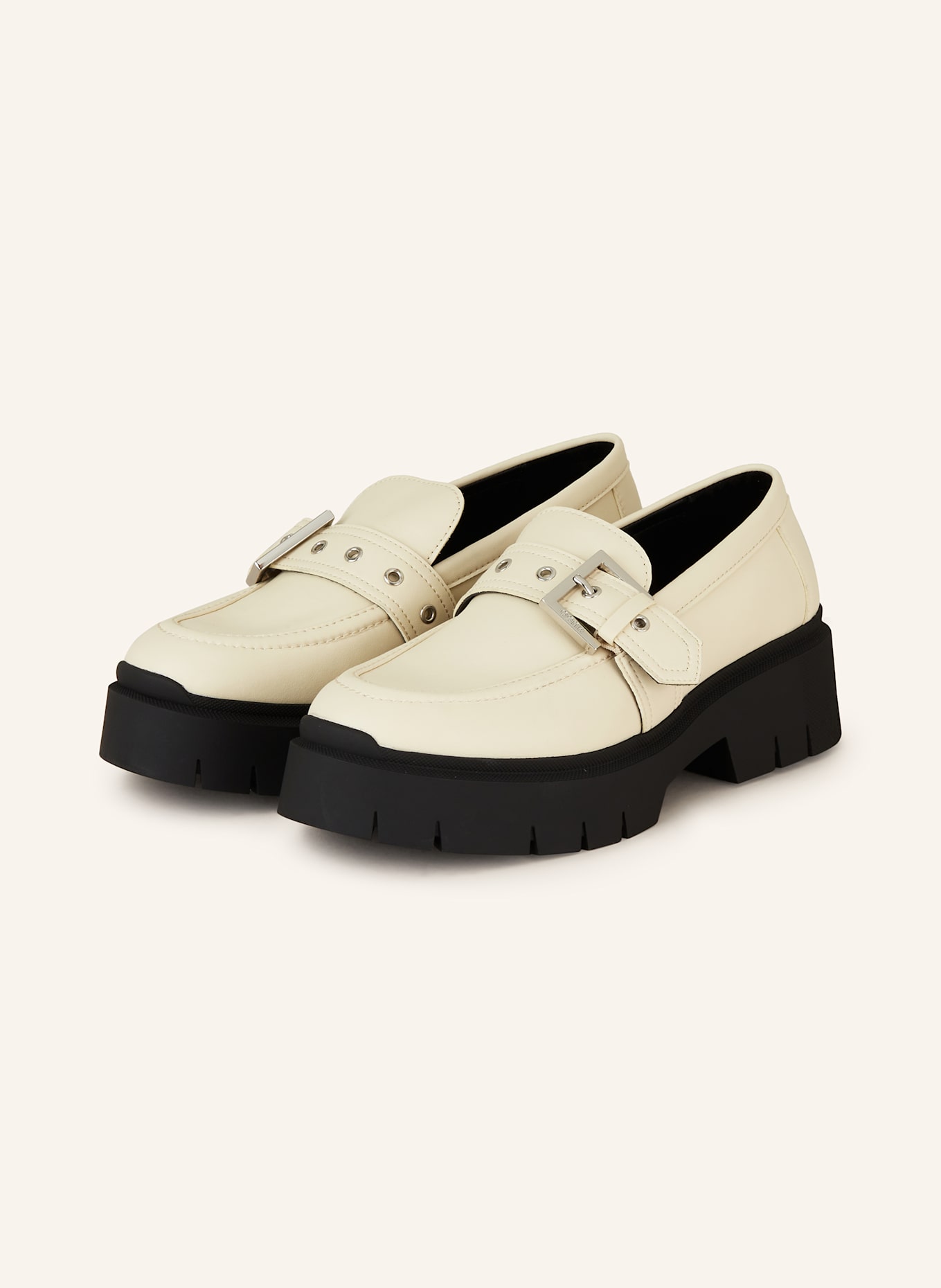 HUGO Plateau-Loafer KRIS in beige