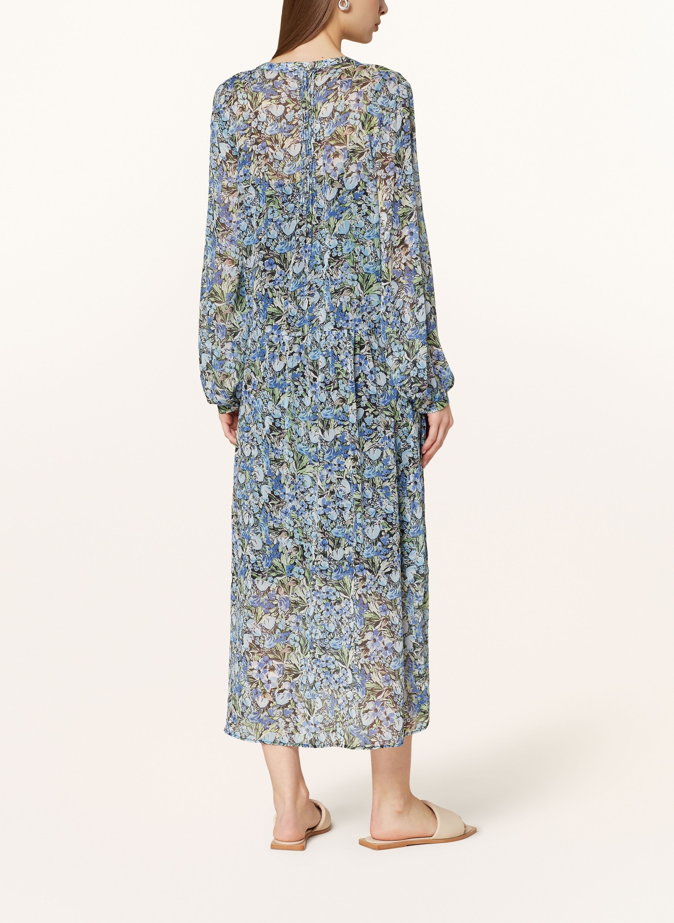 mavi Dress in blue/ light green
