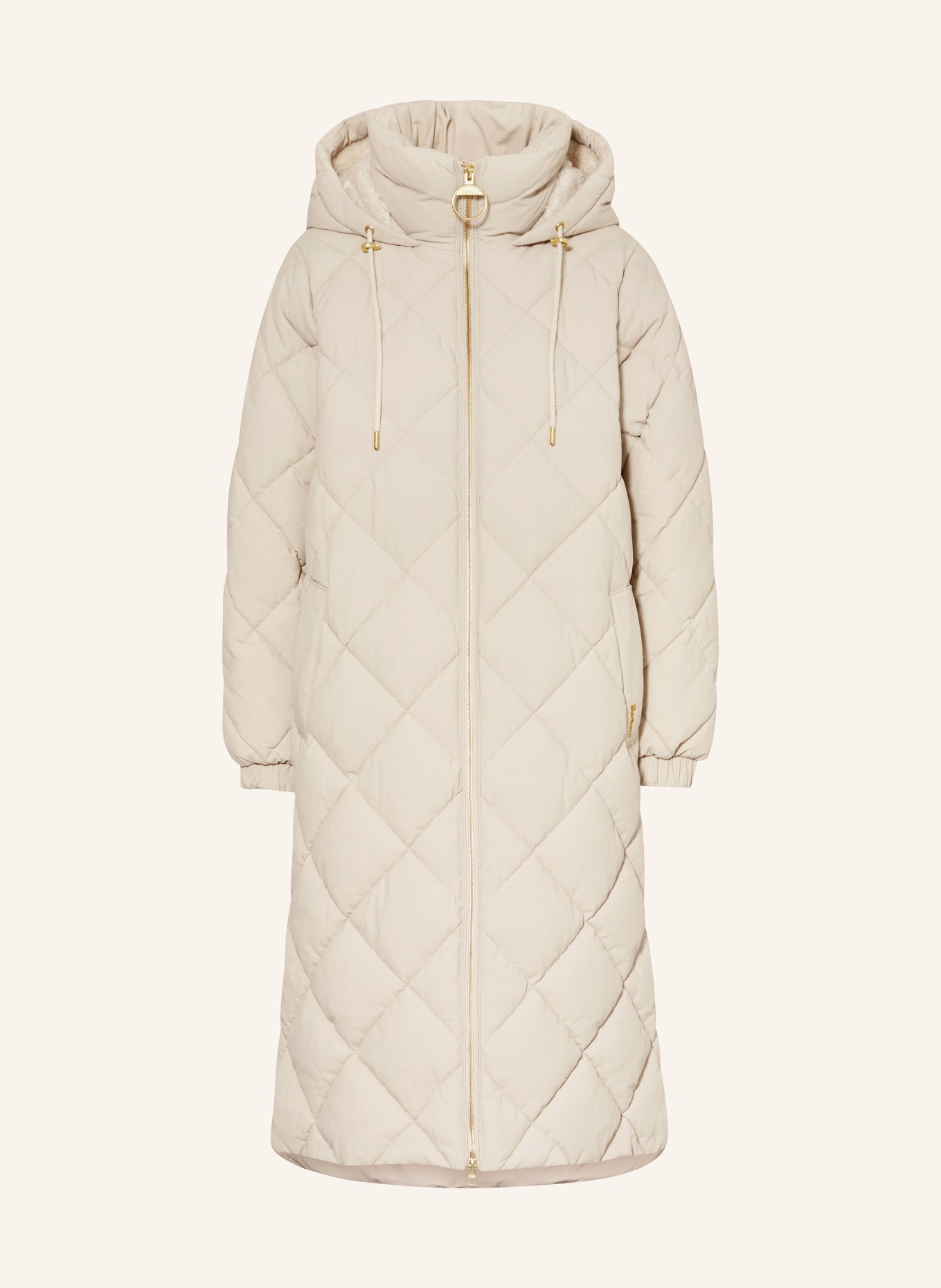 Barbour cream coat store
