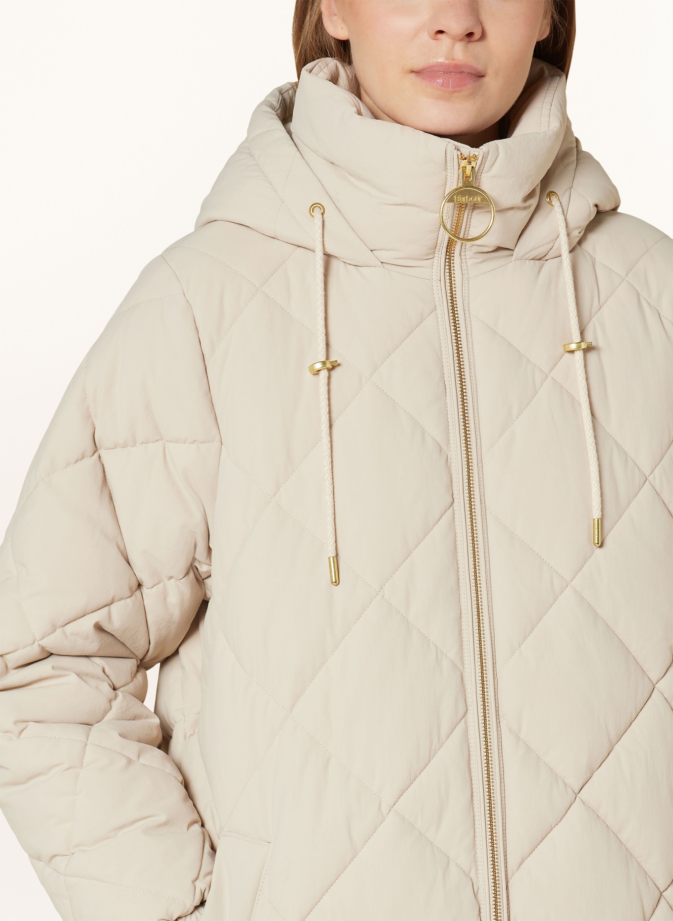Barbour padded coat womens store