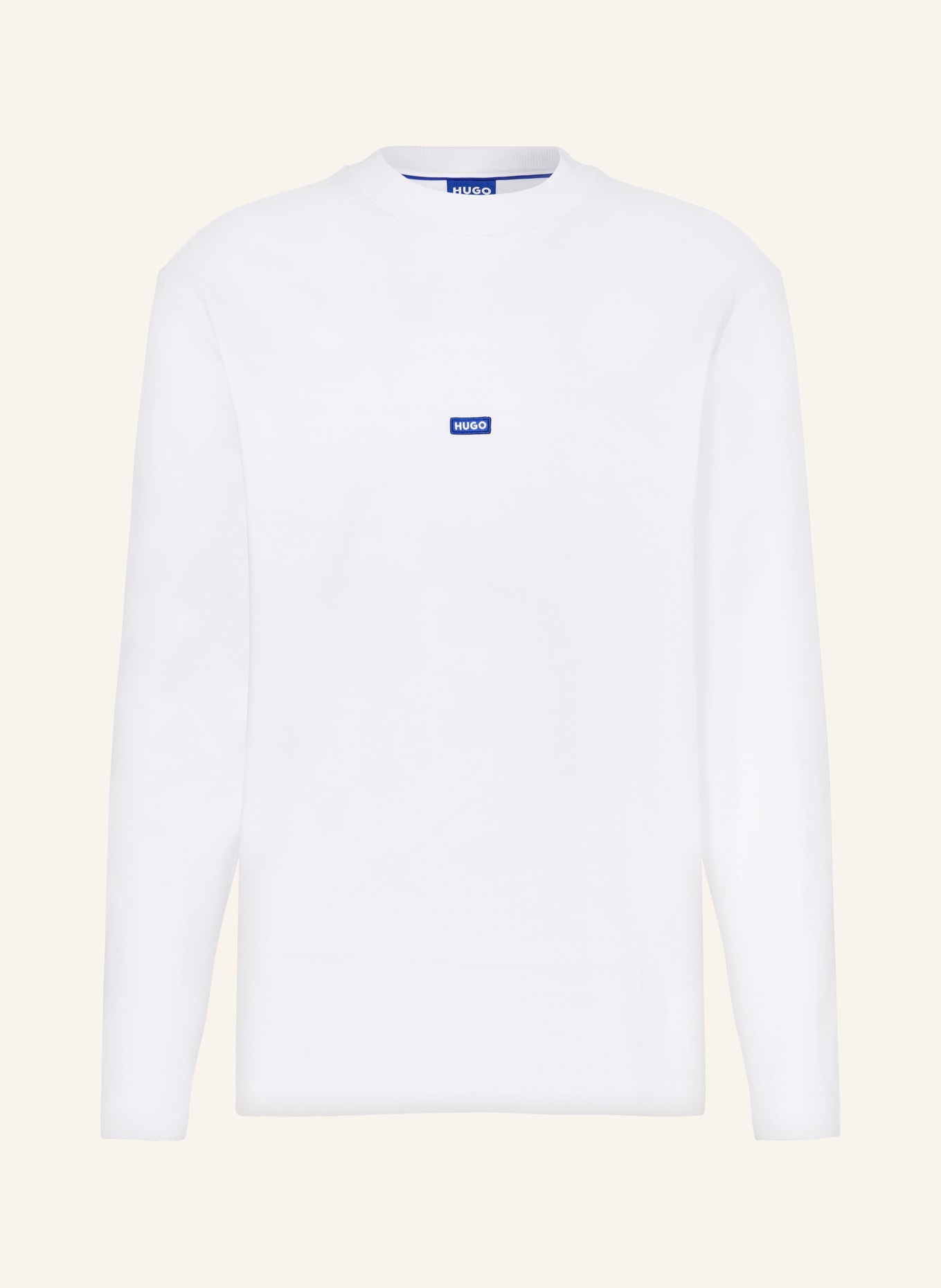 HUGO BLUE Long sleeve shirt NILONGTI in white