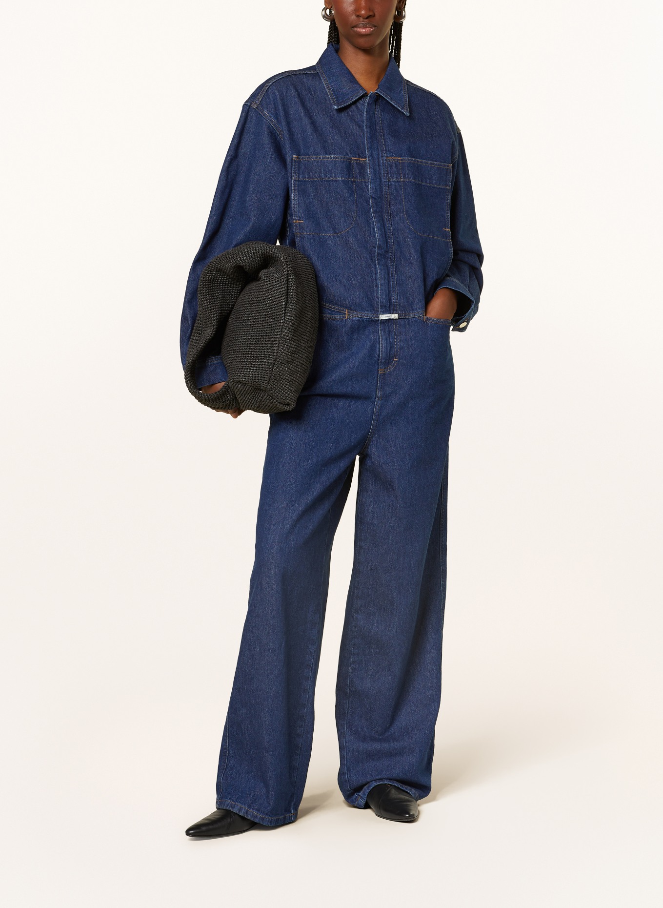 CLOSED Denim jumpsuit ROUNY in dark blue
