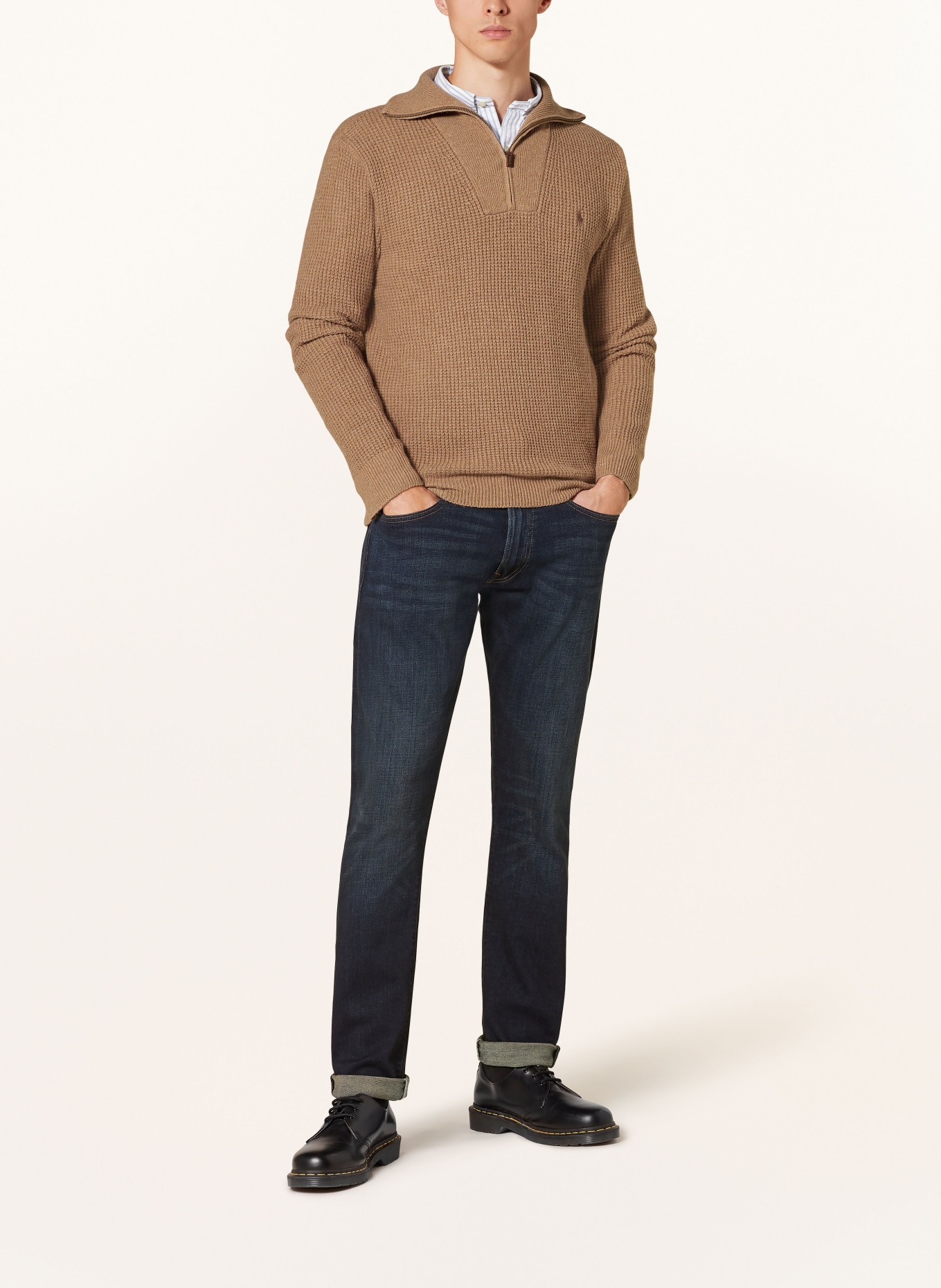 POLO RALPH LAUREN Troyer in camel POLO RALPH LAUREN Troyer in camel