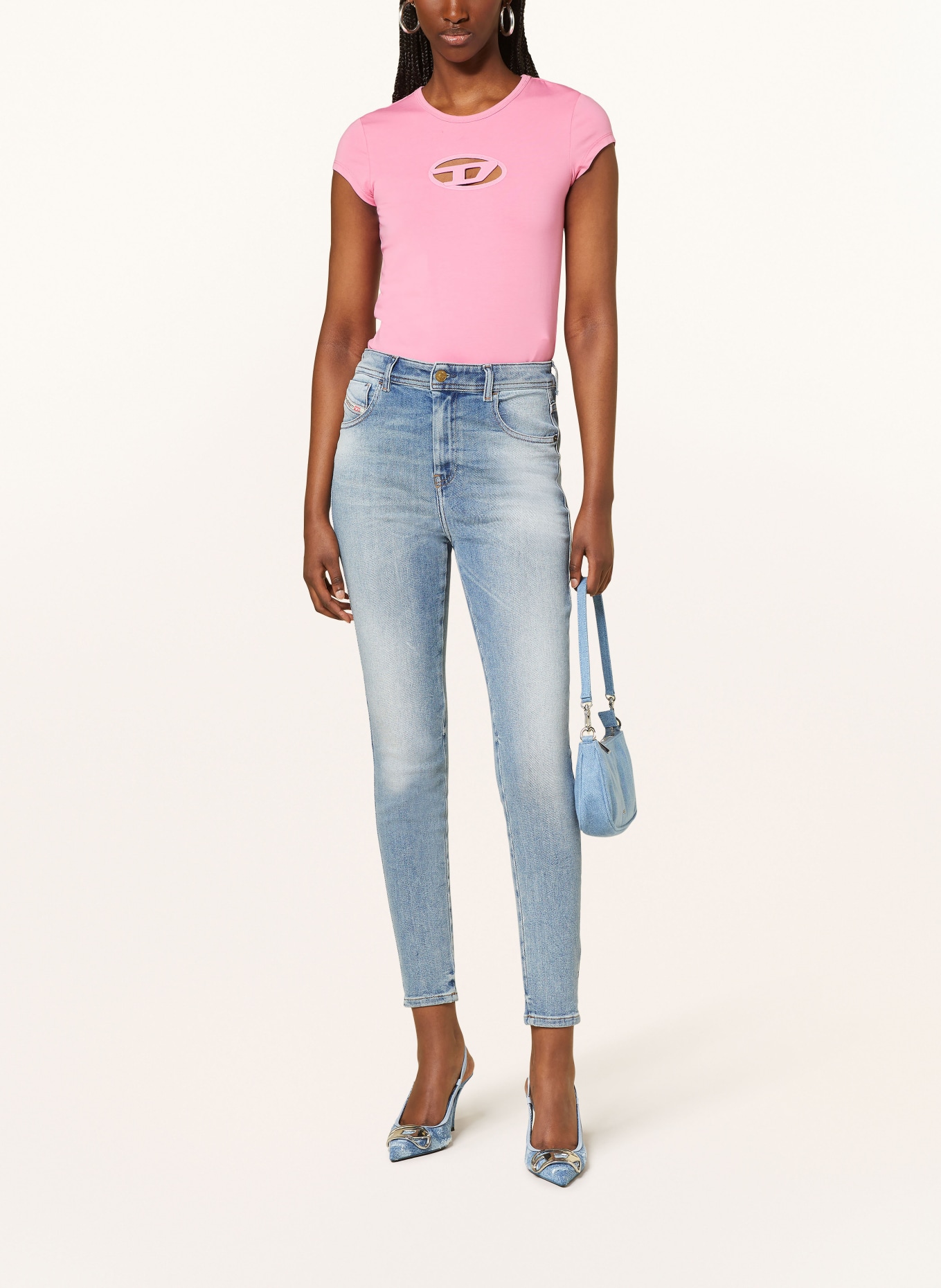 DIESEL Skinny jeans 1984 SLANDY-HIGH in 01