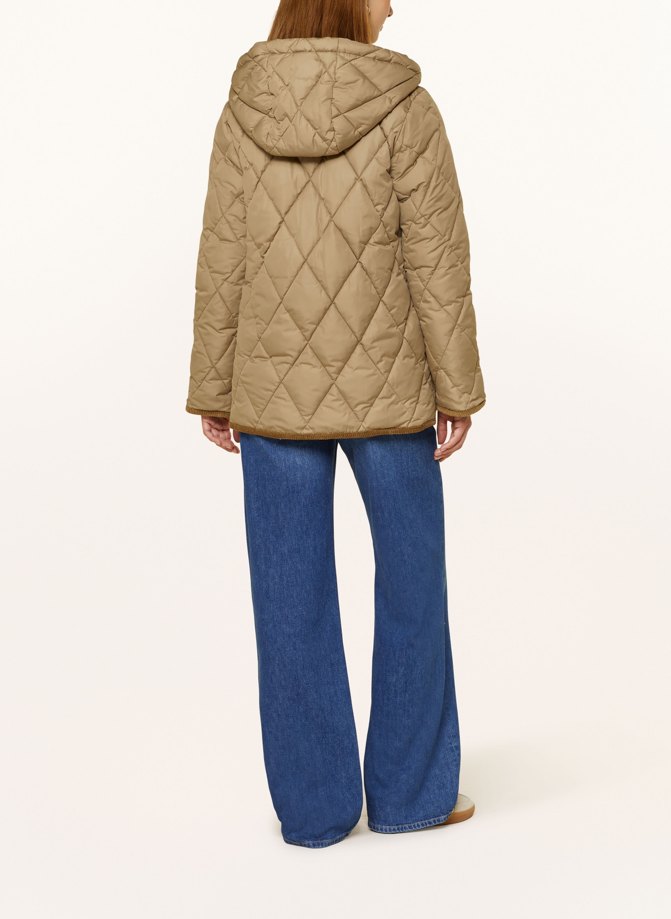 Barbour lightweight padded jacket with hood store