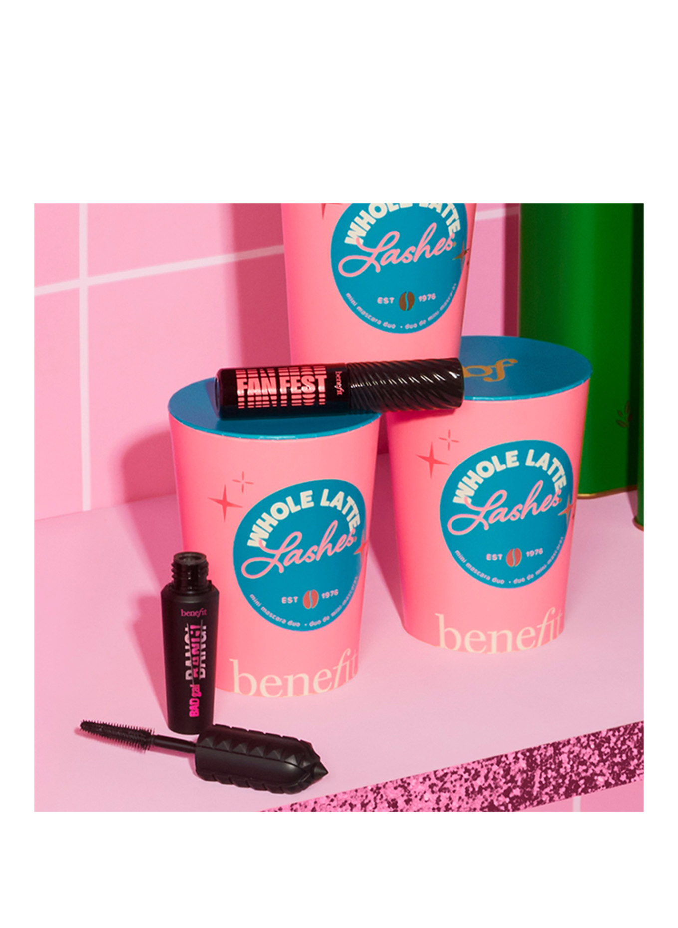 benefit WHOLE LATTE LASHES Make-up Set
