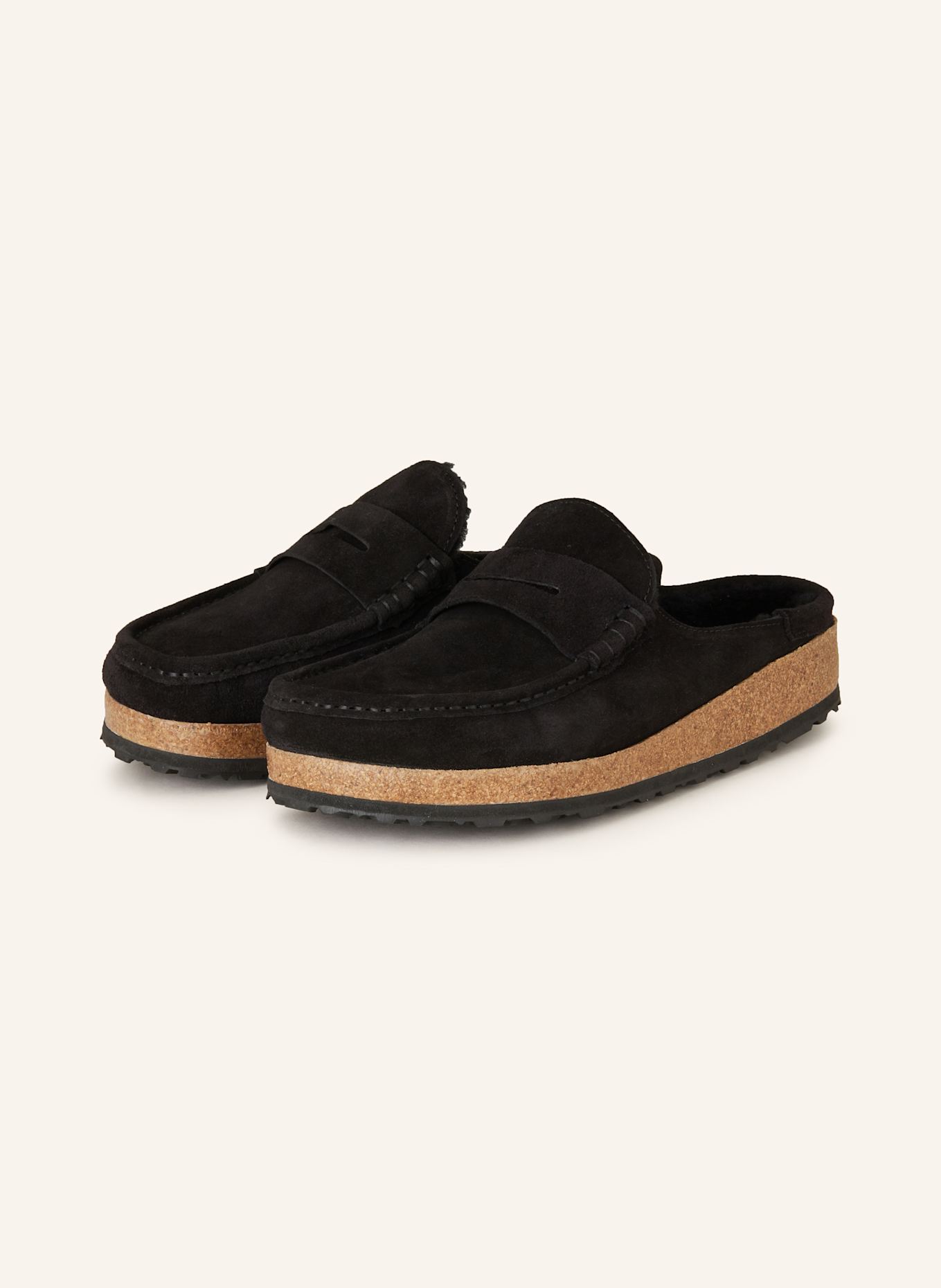 BIRKENSTOCK Mules NAPLES SHEARLING gefuttert